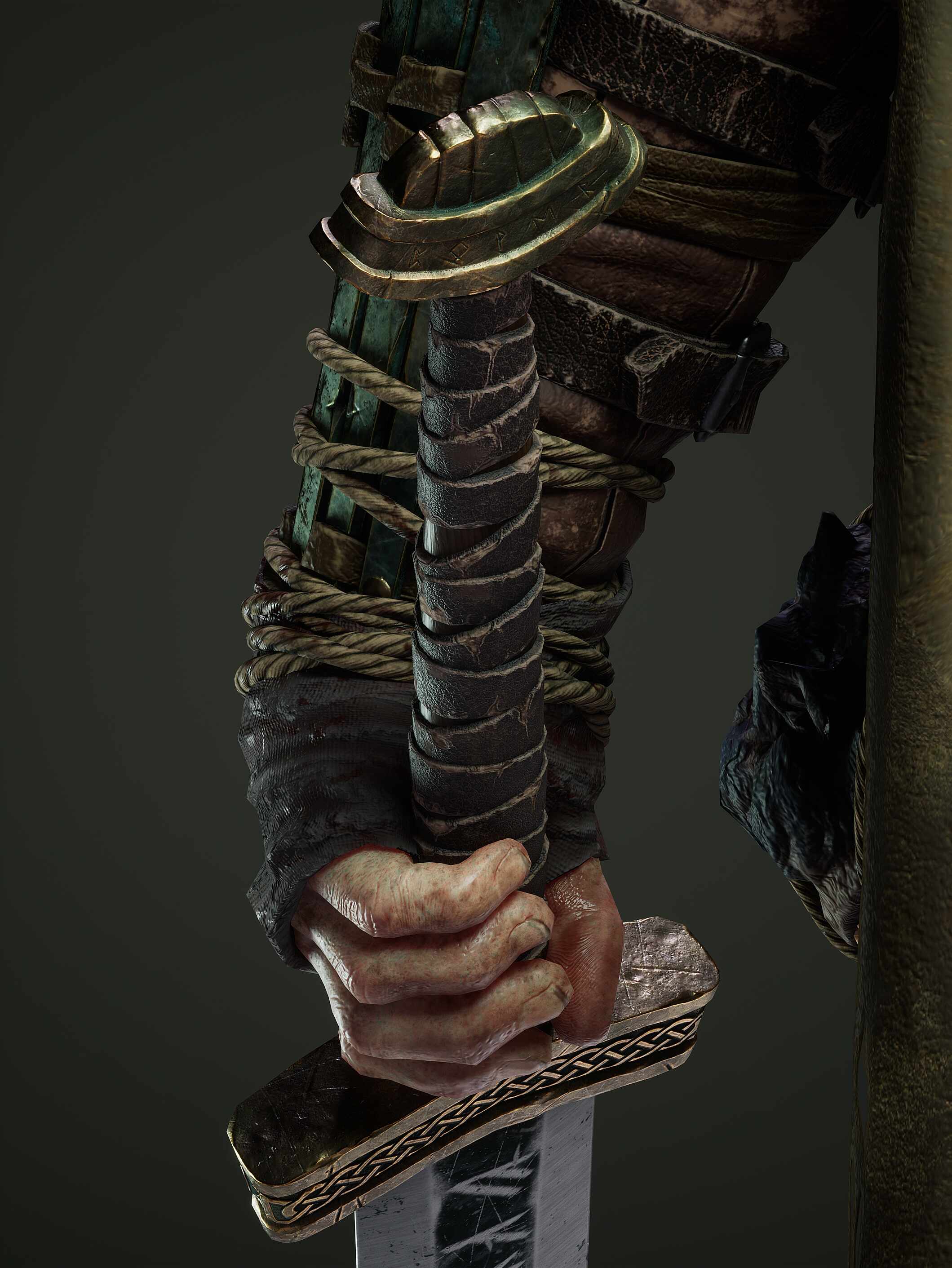 Traveler - God of War Fan Art - ZBrushCentral