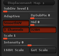 Problem of the displacement map - ZBrushCentral