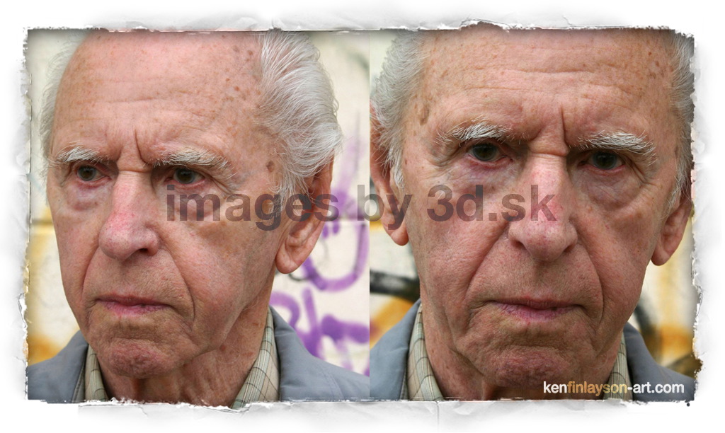elderly 3d.sk man WIP - ZBrushCentral