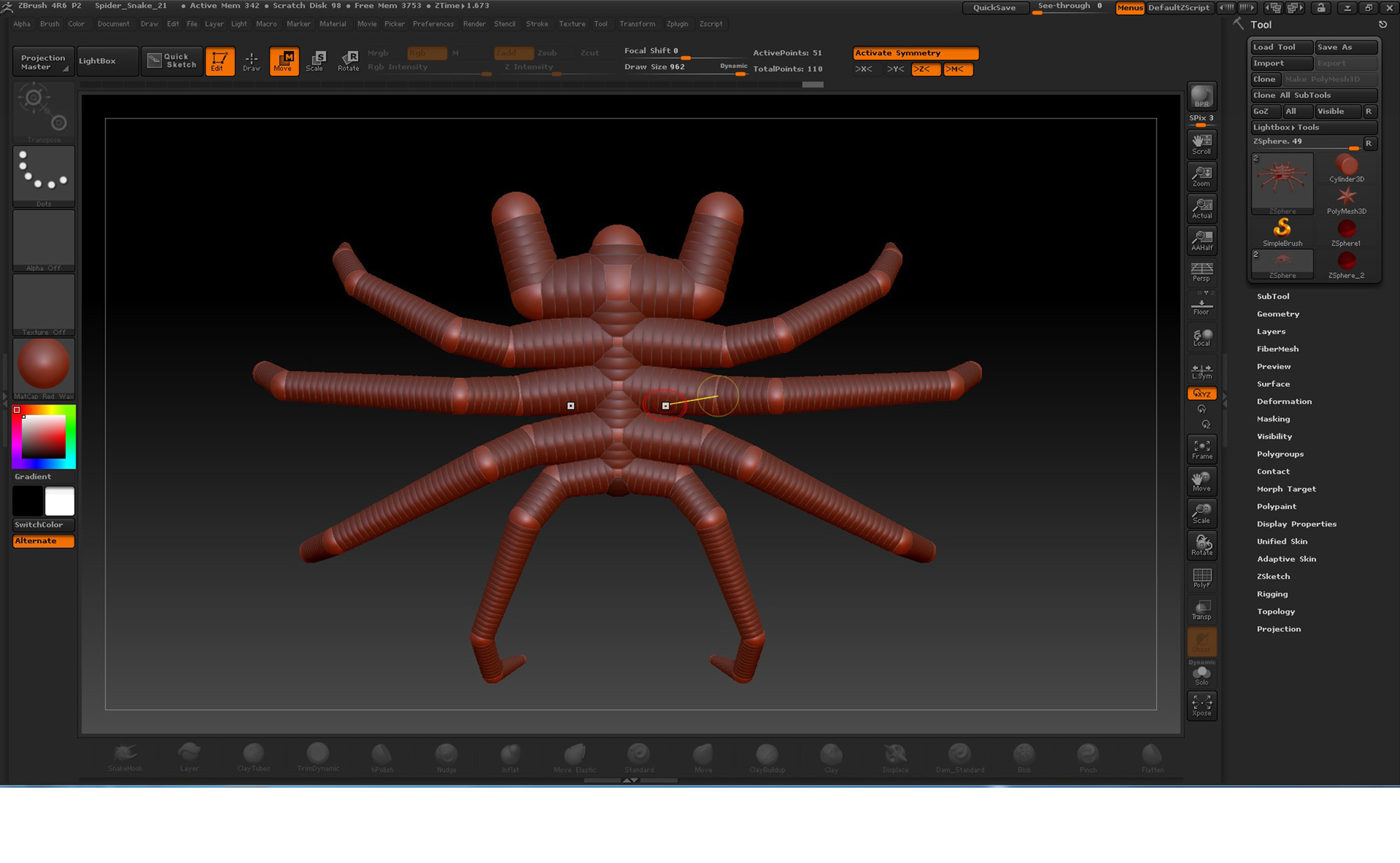 ZSphere issues - ZBrushCentral