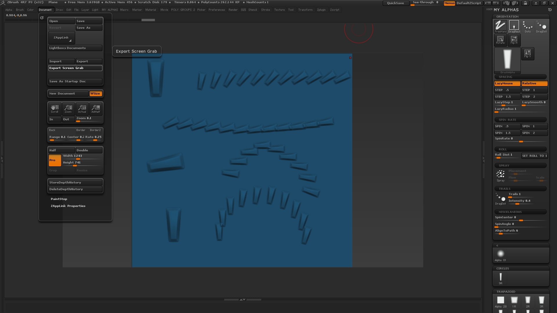 Can the drawing stroke path auto reset to the native alpha position ...