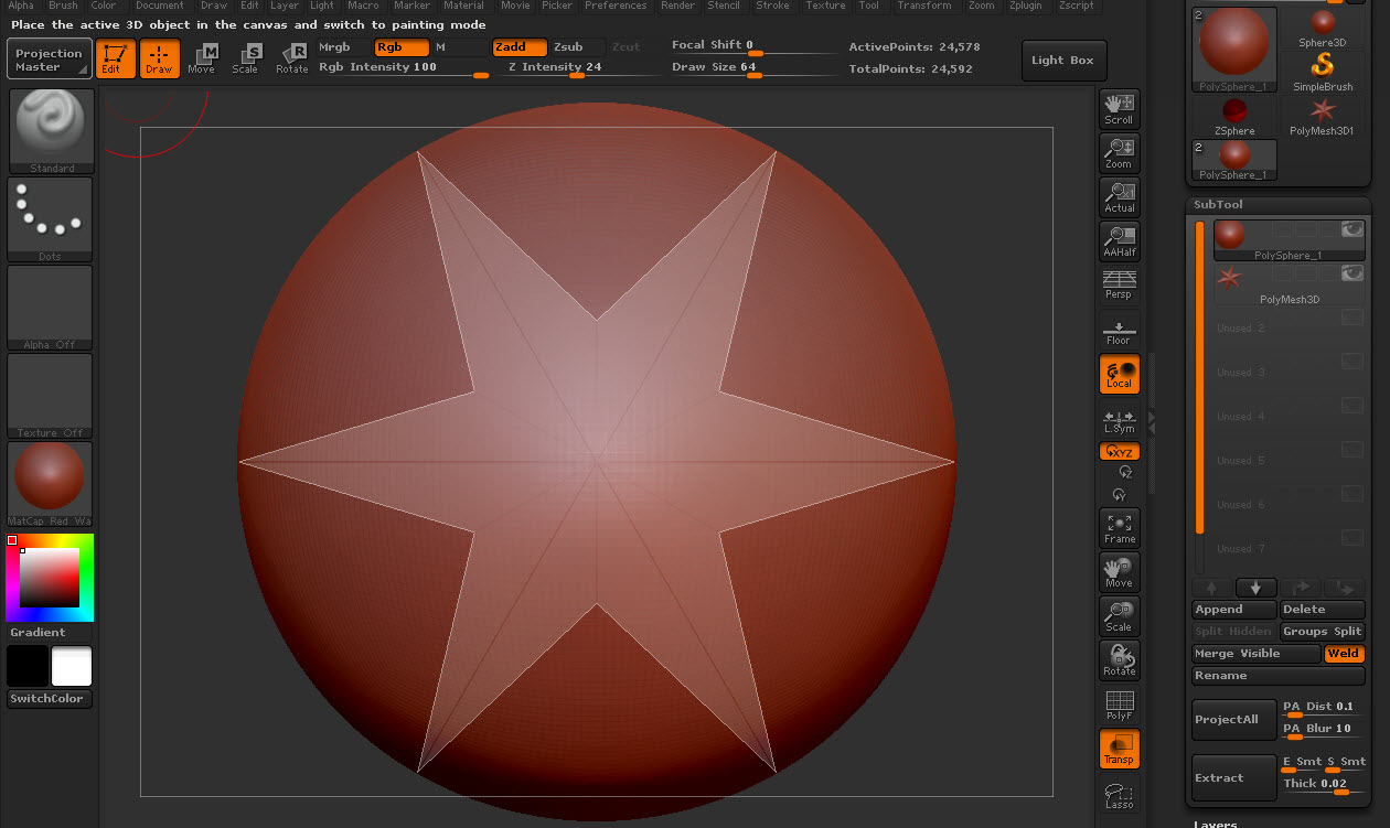 Image Planes and Transparency in 3.5R2 - ZBrushCentral