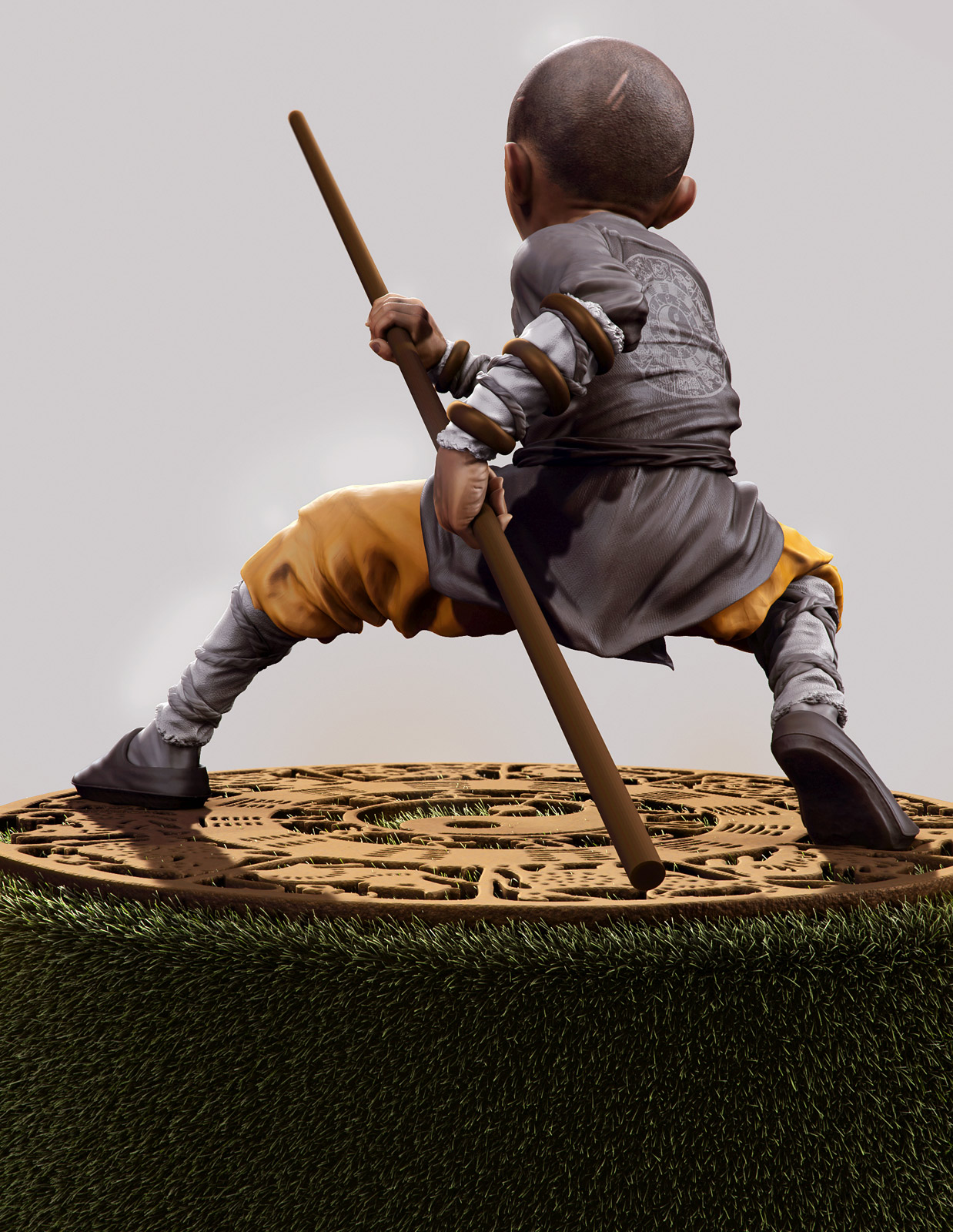 Little Monk - ZBrushCentral