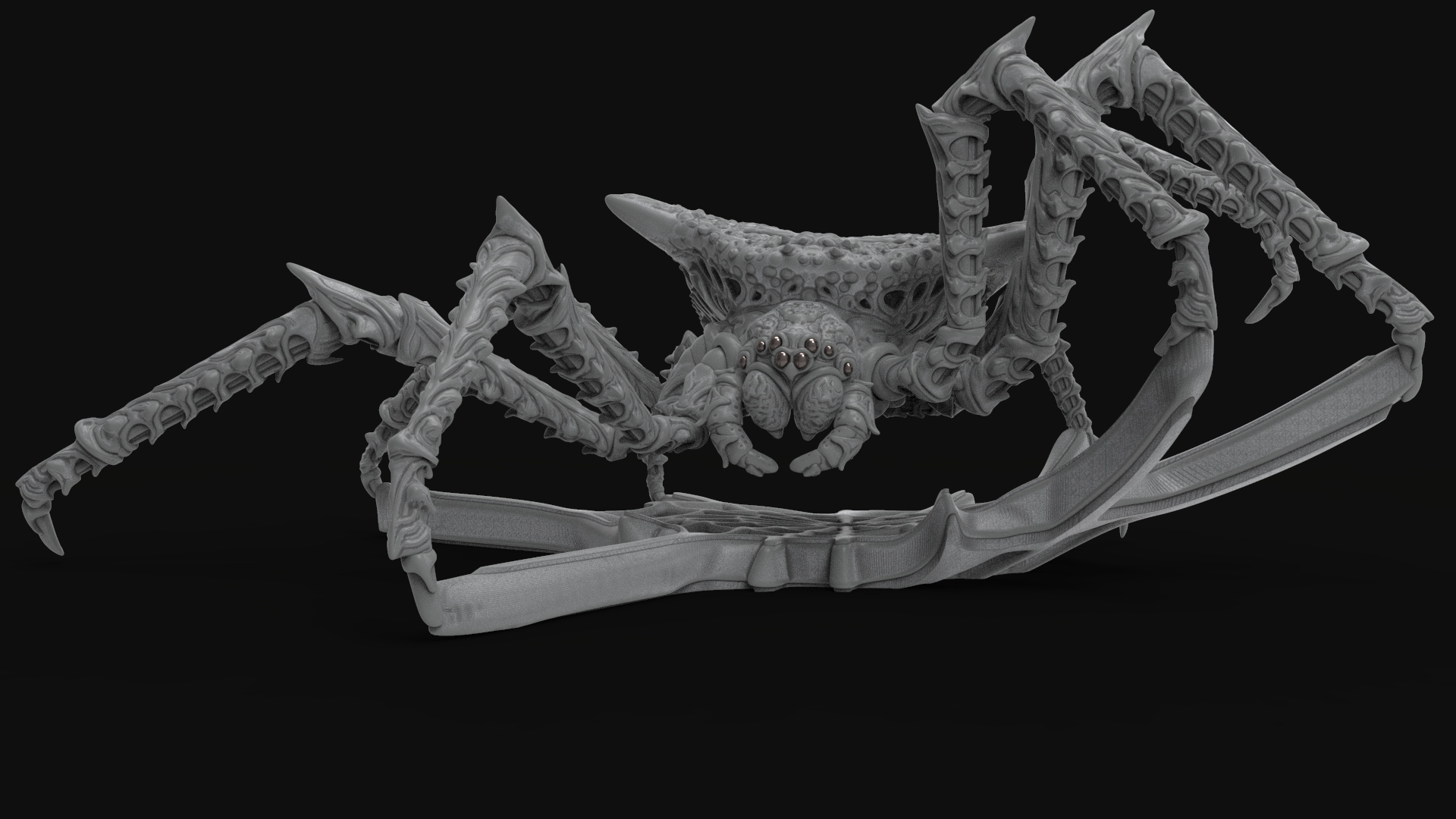 Giant Armored Spider - ZBrushCentral