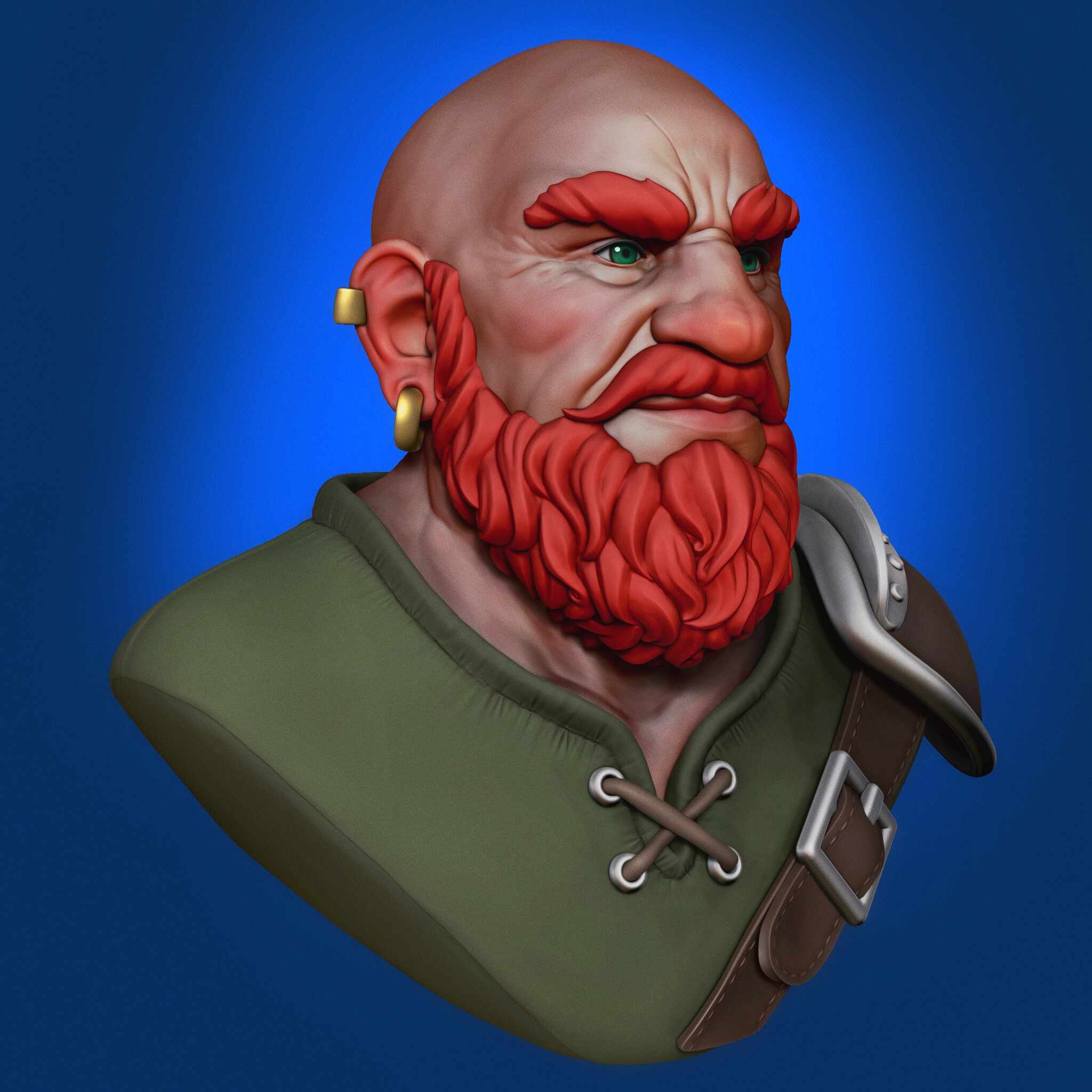 Red Beard - ZBrushCentral