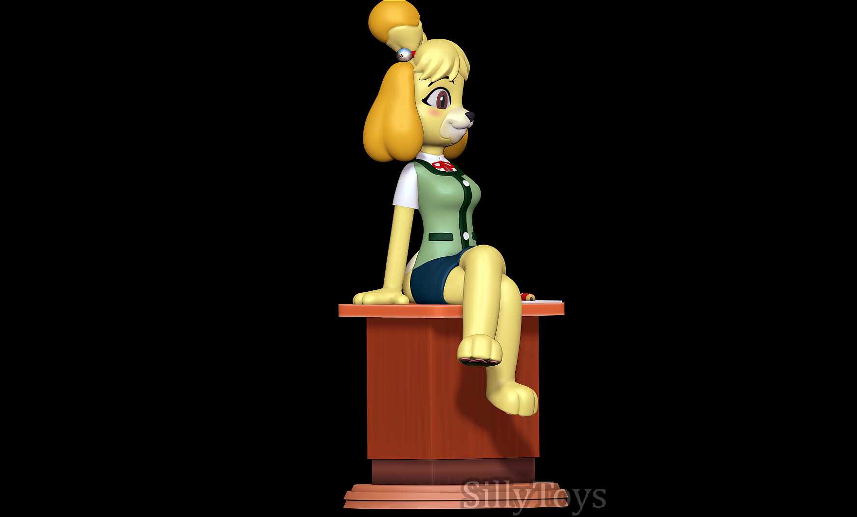 Isabelle - Animal Crossing 3D print model - ZBrushCentral Isabelle - Animal Crossing 3D print model - ZBrushCentral