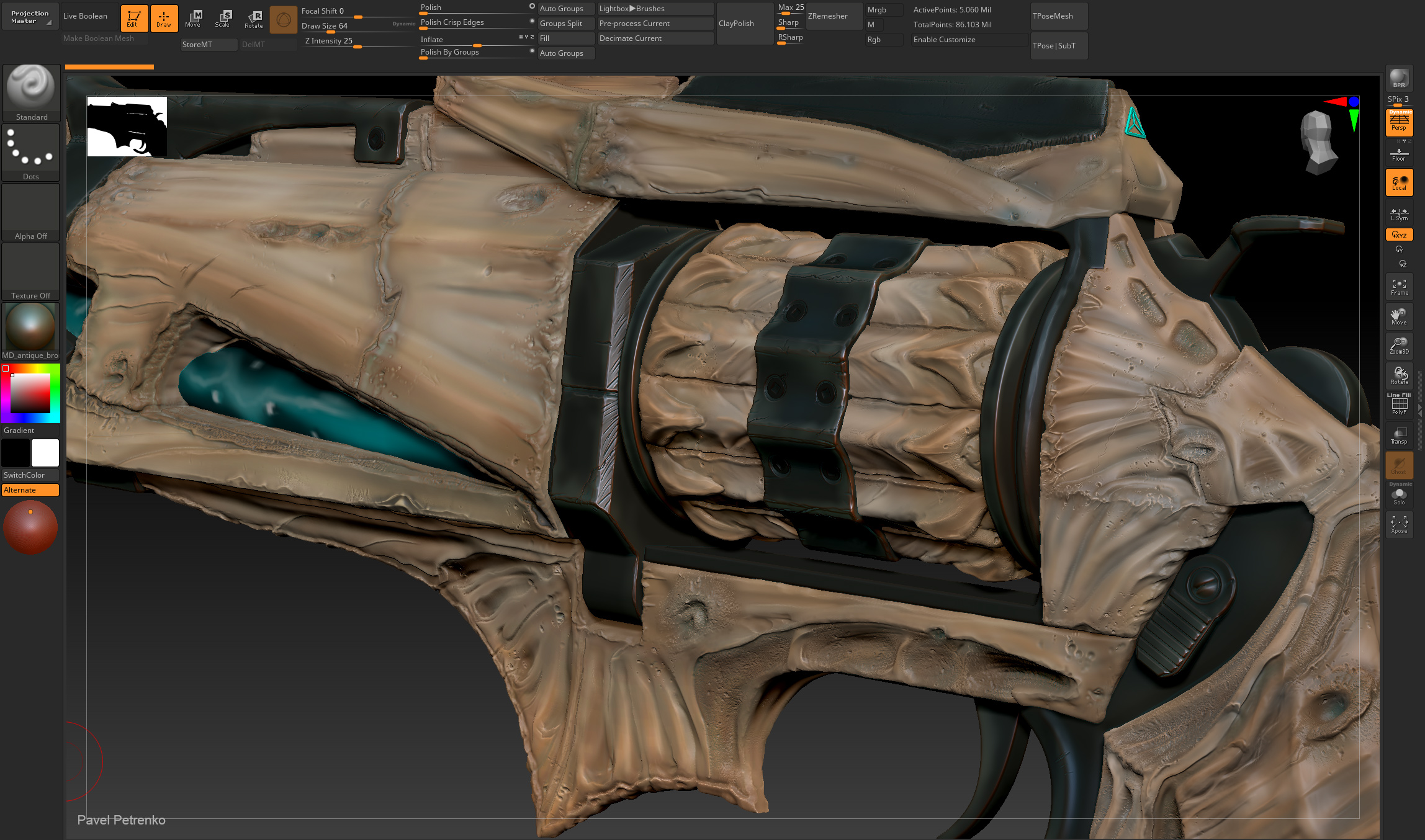 Thorn - Destiny 2 Fan Art - ZBrushCentral