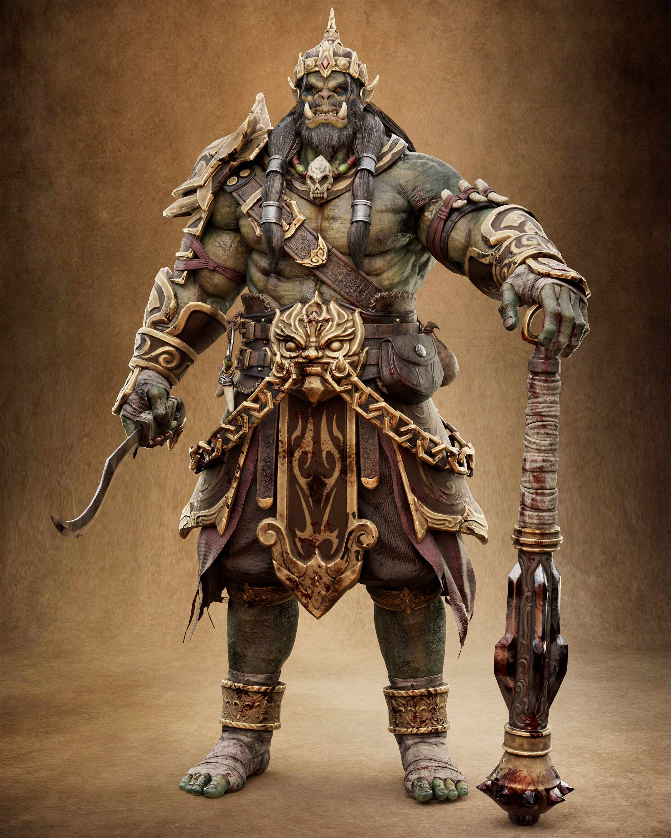 Burmese Ogre - ZBrushCentral