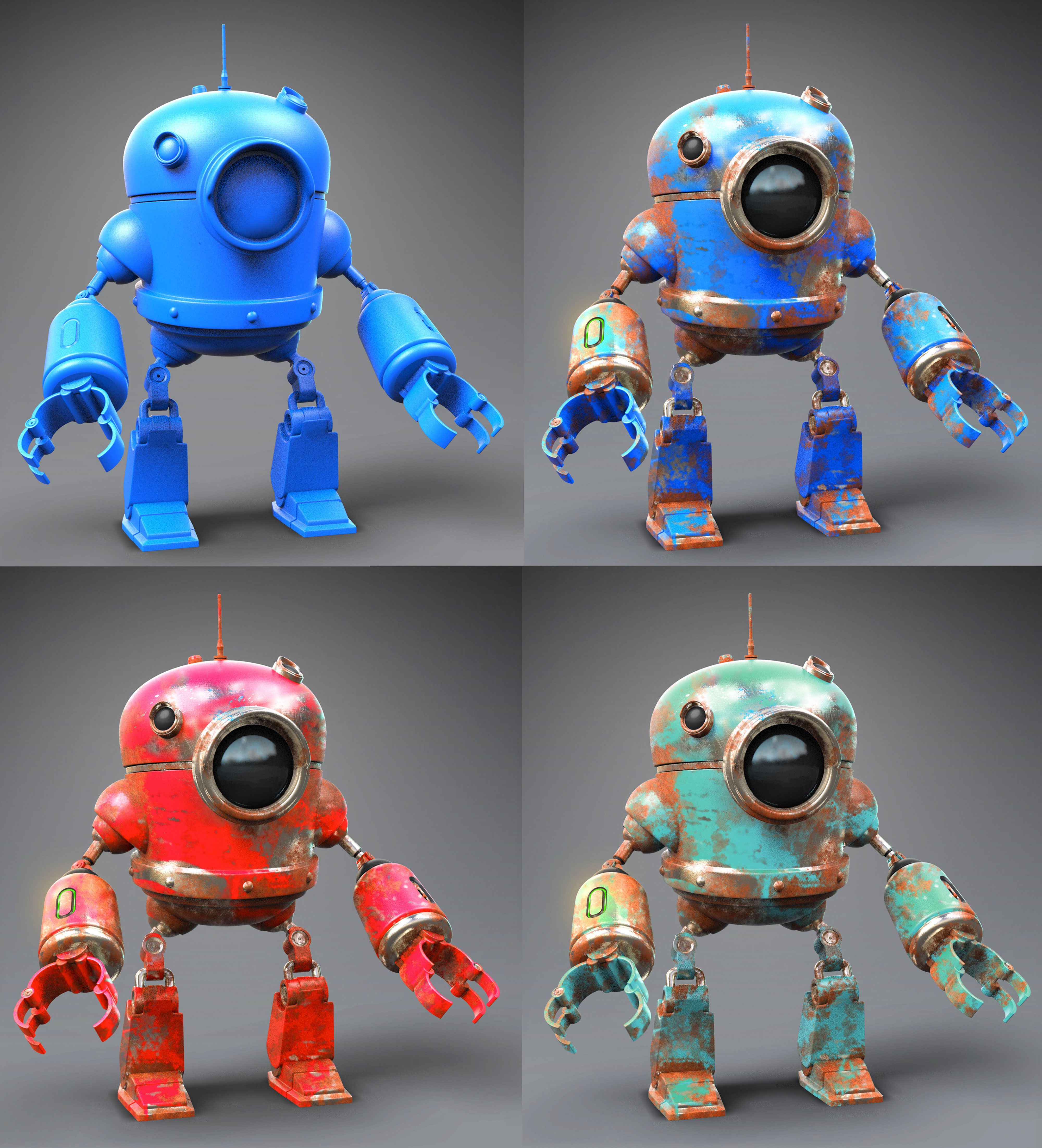 Robot Concept - ZBrushCentral