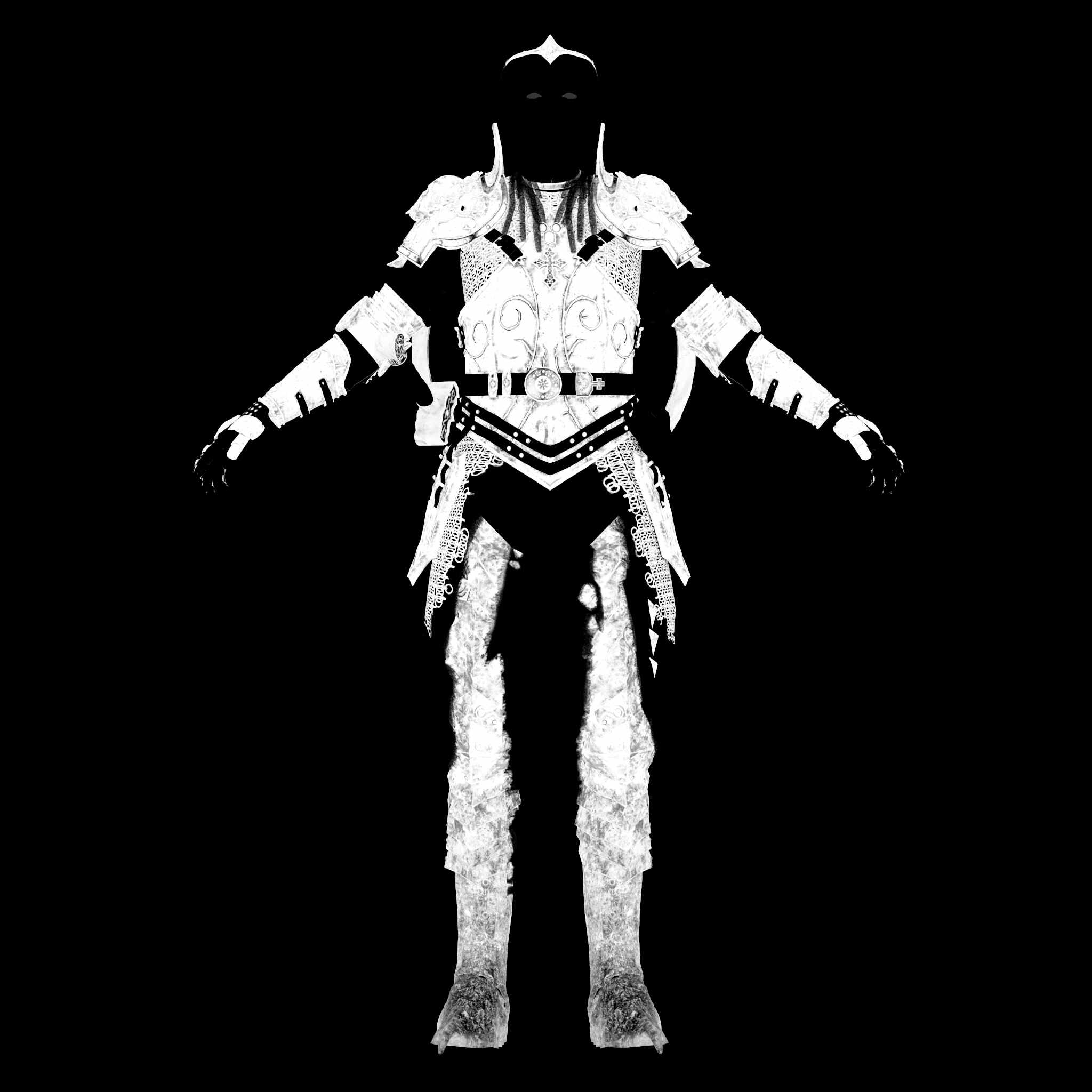 Knight - Real time model - ZBrushCentral