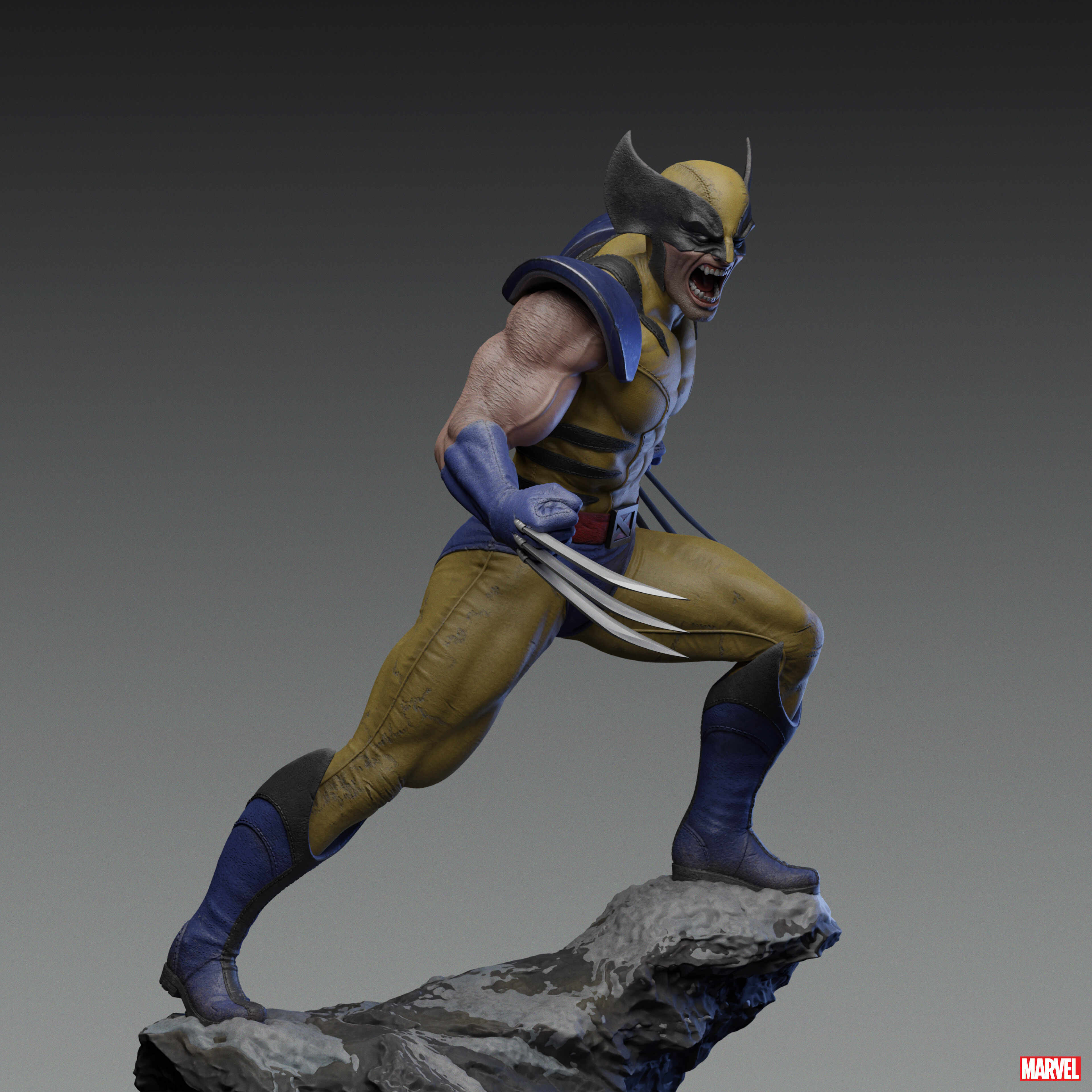 Wolverine Fanart Figure - ZBrushCentral