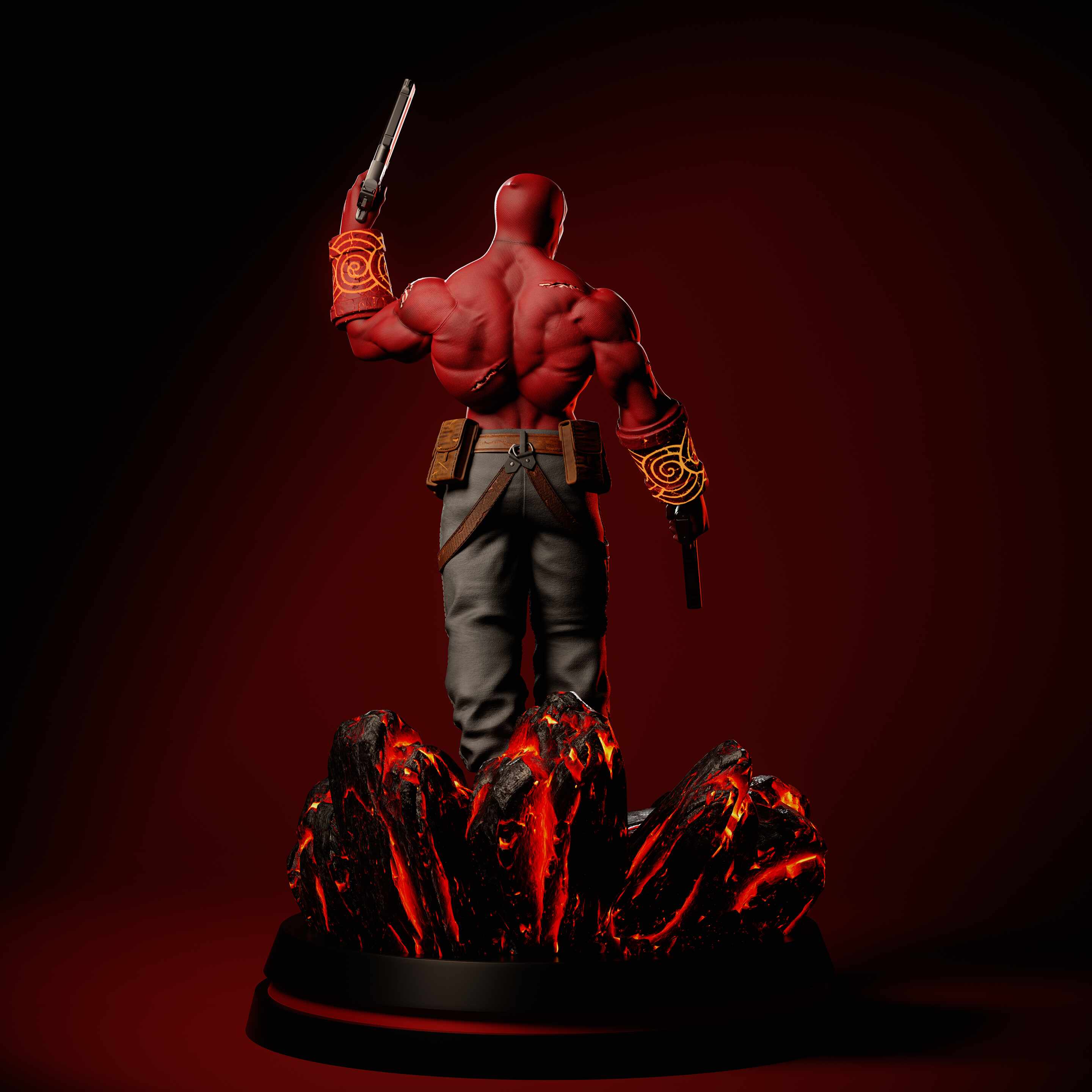 Hellboy's Fist, Deadpool's Wit - ZBrushCentral