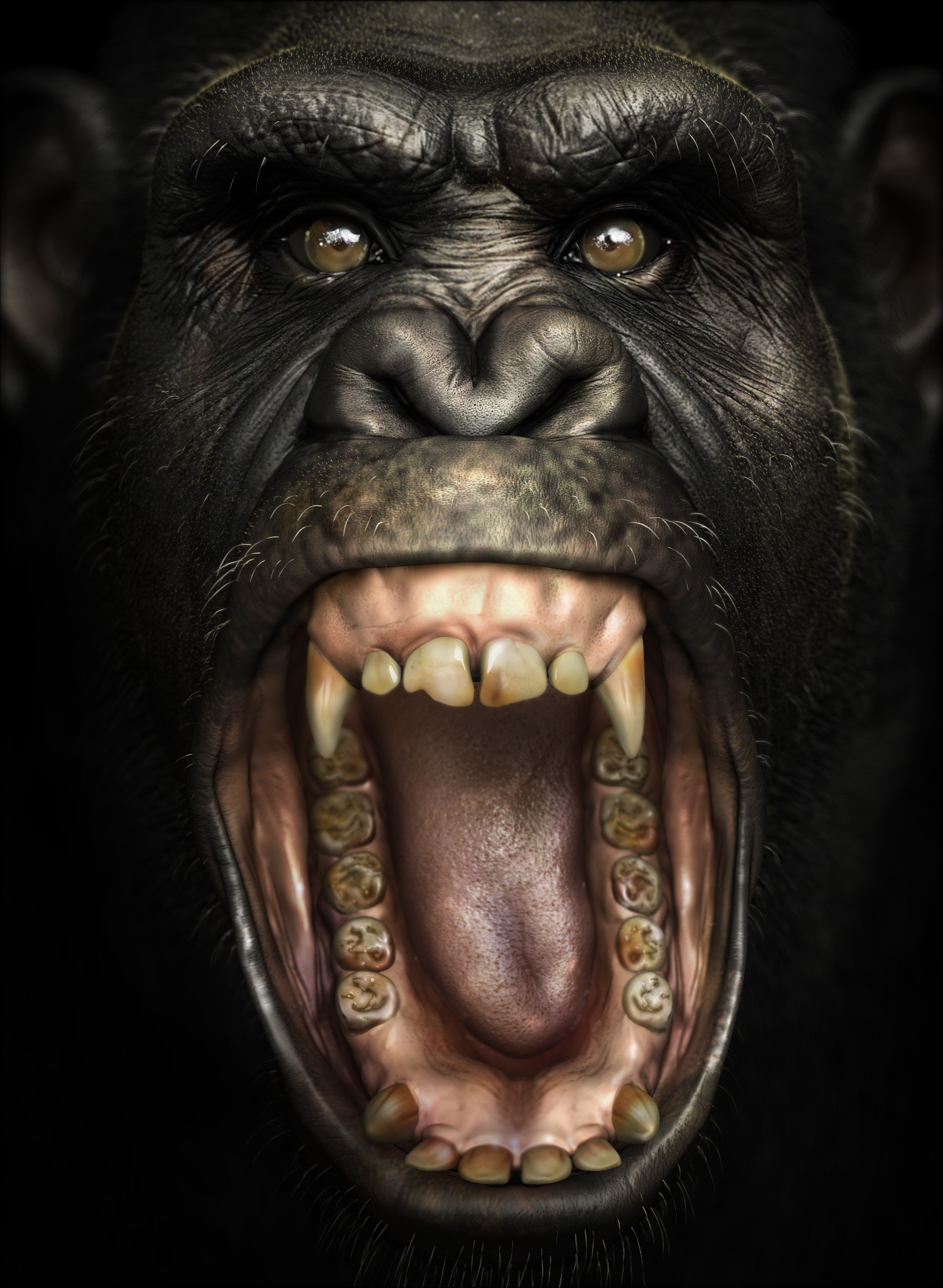 The chimpanzee - ZBrushCentral