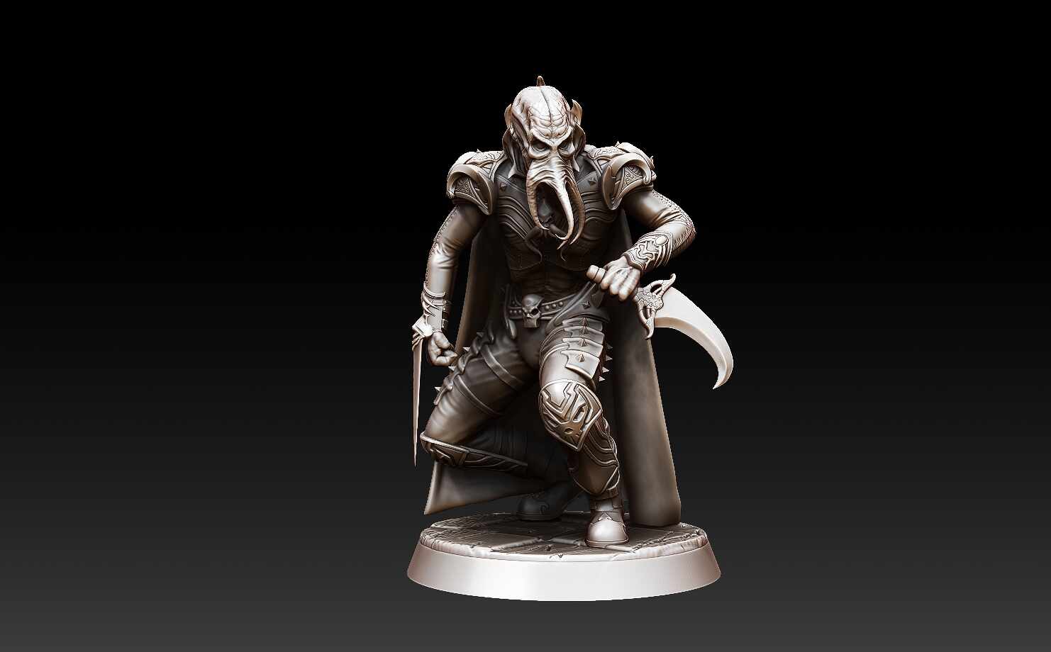 Mind flayer assassin - ZBrushCentral