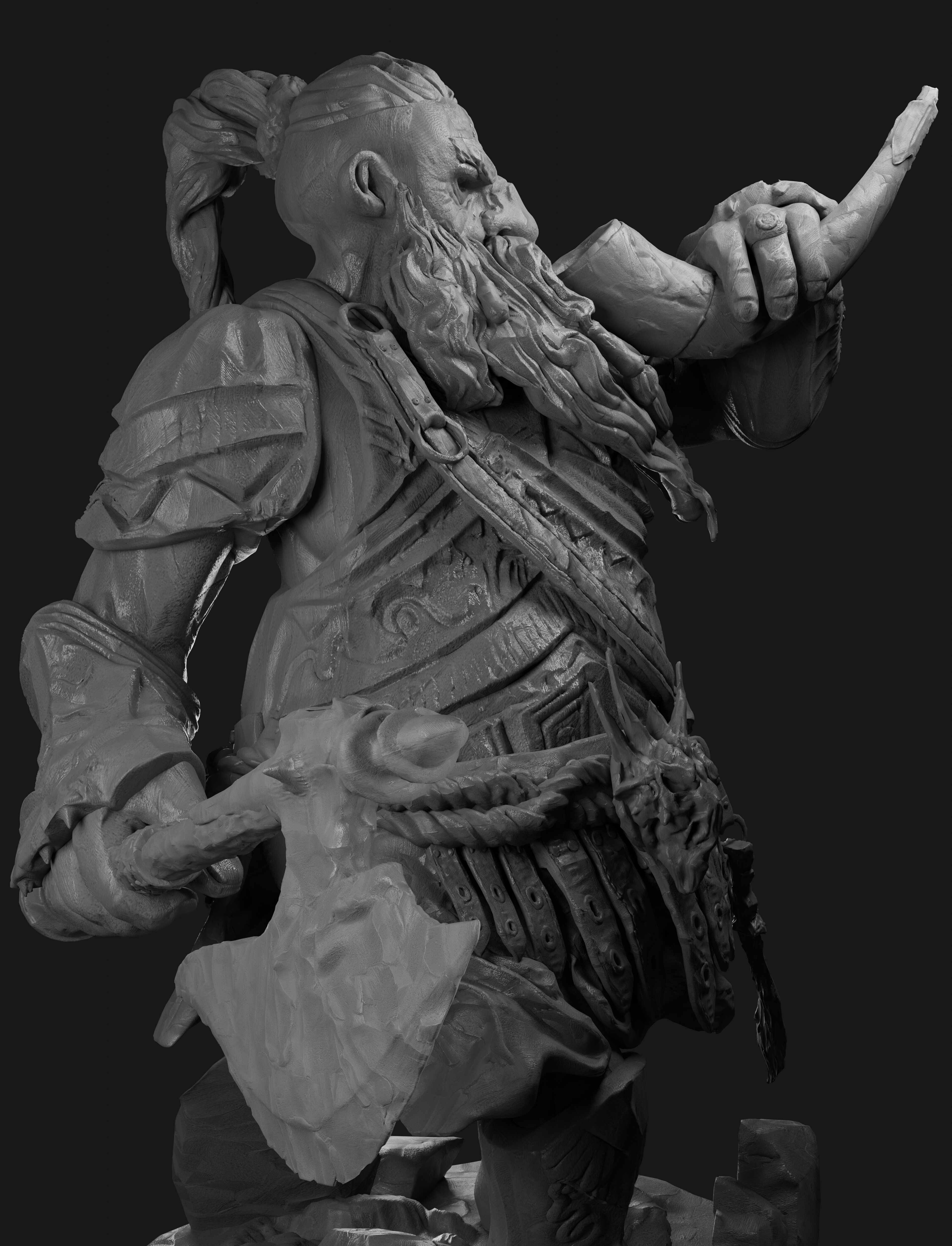 Dwarf stylized character design - ZBrushCentral