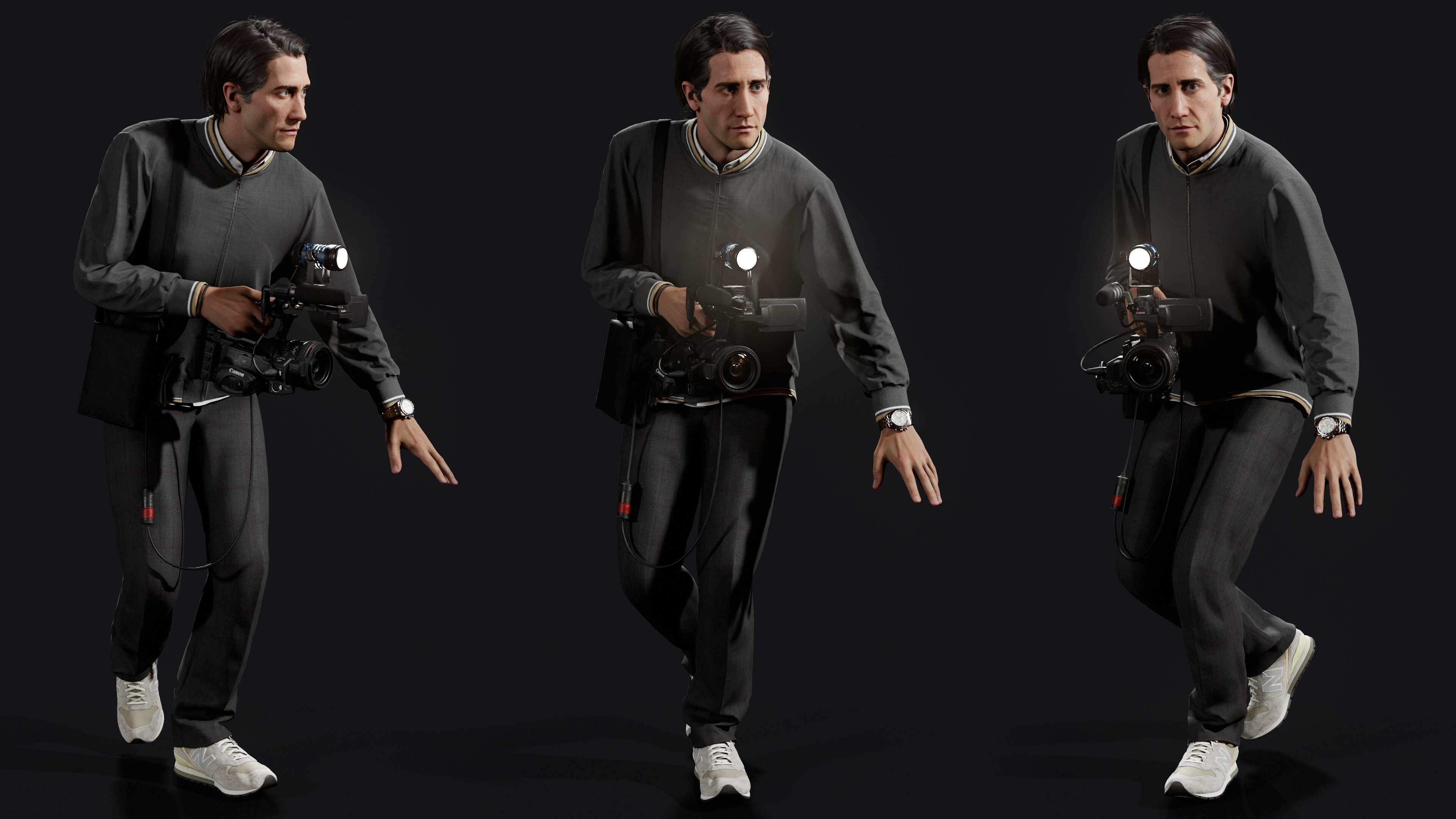 Louis Bloom - Nightcrawler - Game ready character - ZBrushCentral