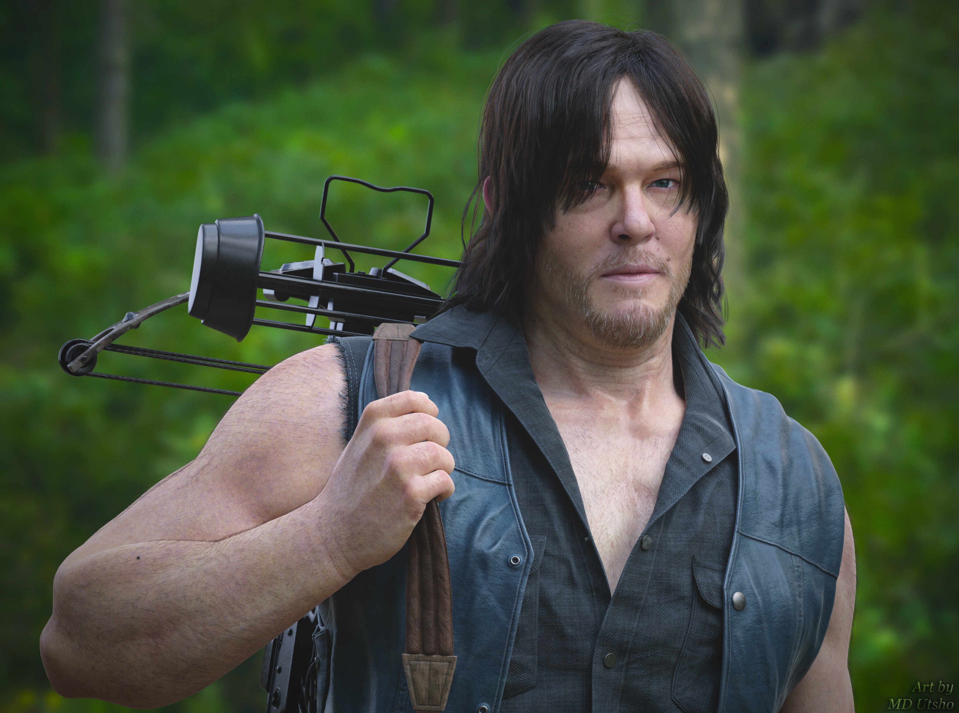 Daryl Dixon AKA Norman Reedus - ZBrushCentral