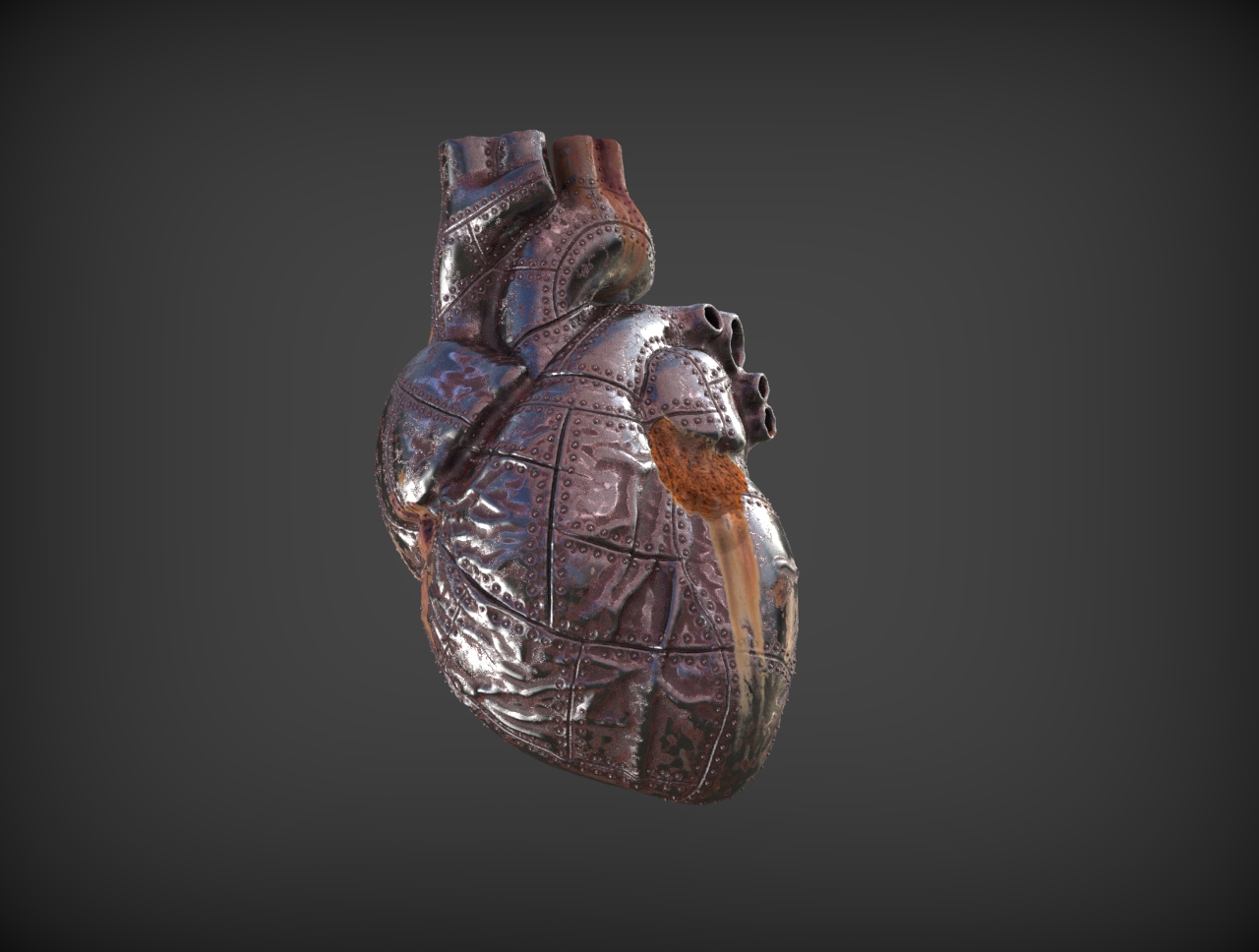 Hard old heart - ZBrushCentral