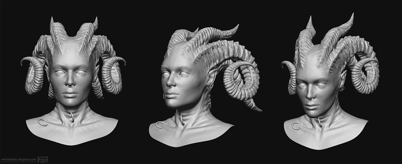 Hellchick - ZBrushCentral
