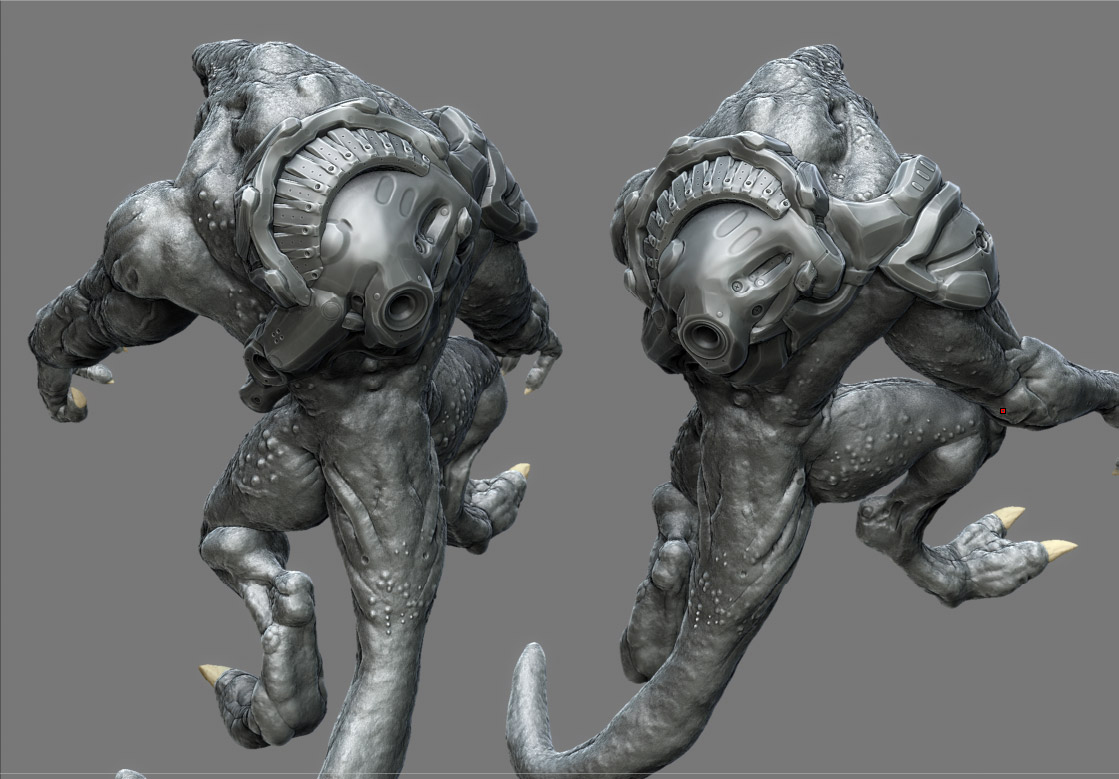 Geared War Beast WIP - ZBrushCentral