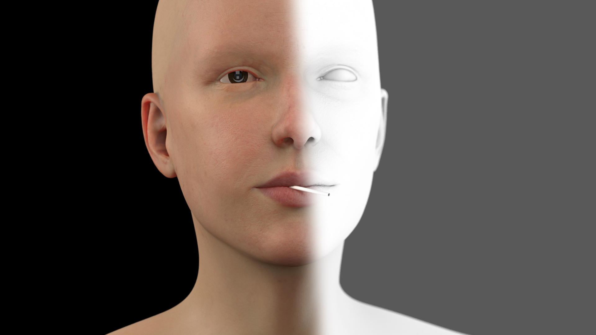 Digital Female Head - ZBrushCentral