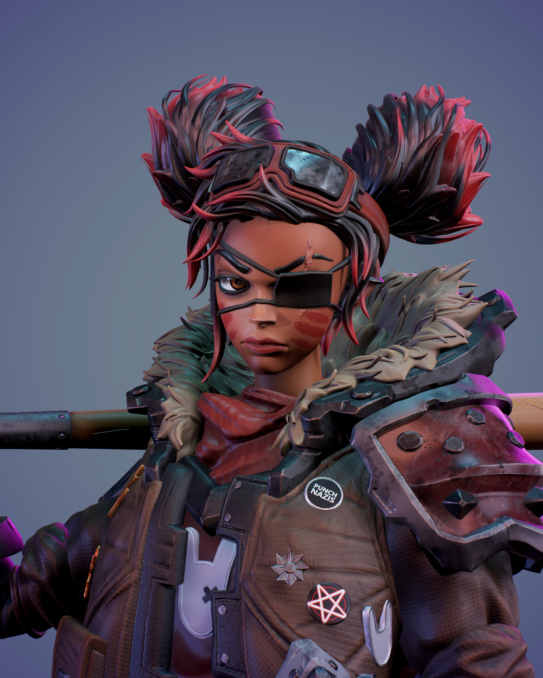 Rose, Revolutionary Leader - ZBrushCentral