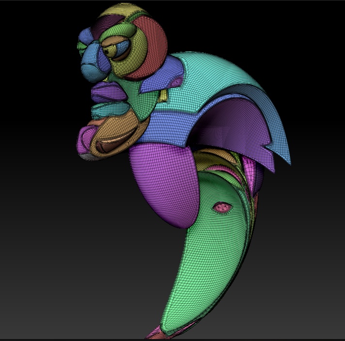 Groboto to ZBrush model - ZBrushCentral