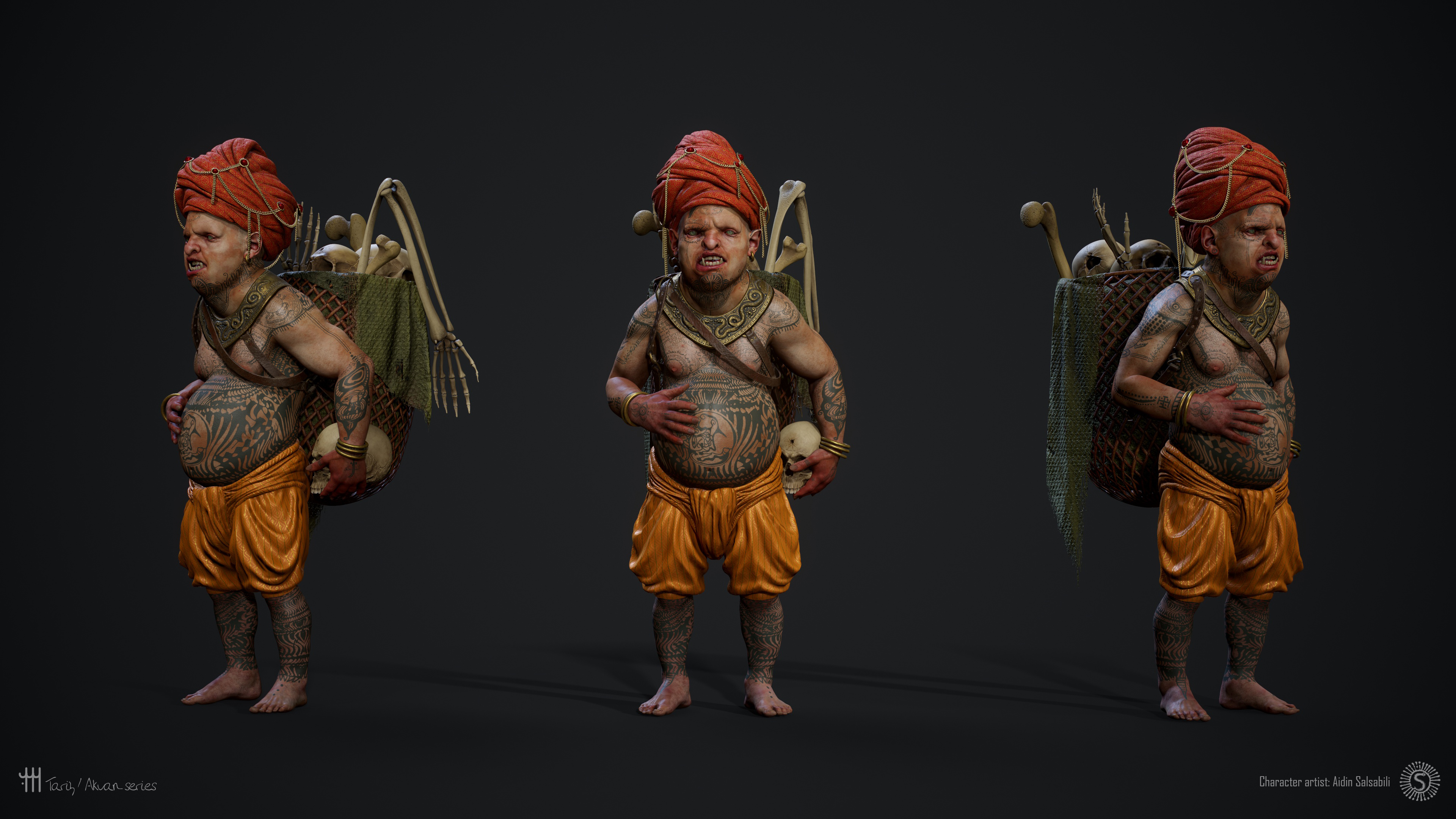 The Story Of AKVAN / Game Character - ZBrushCentral