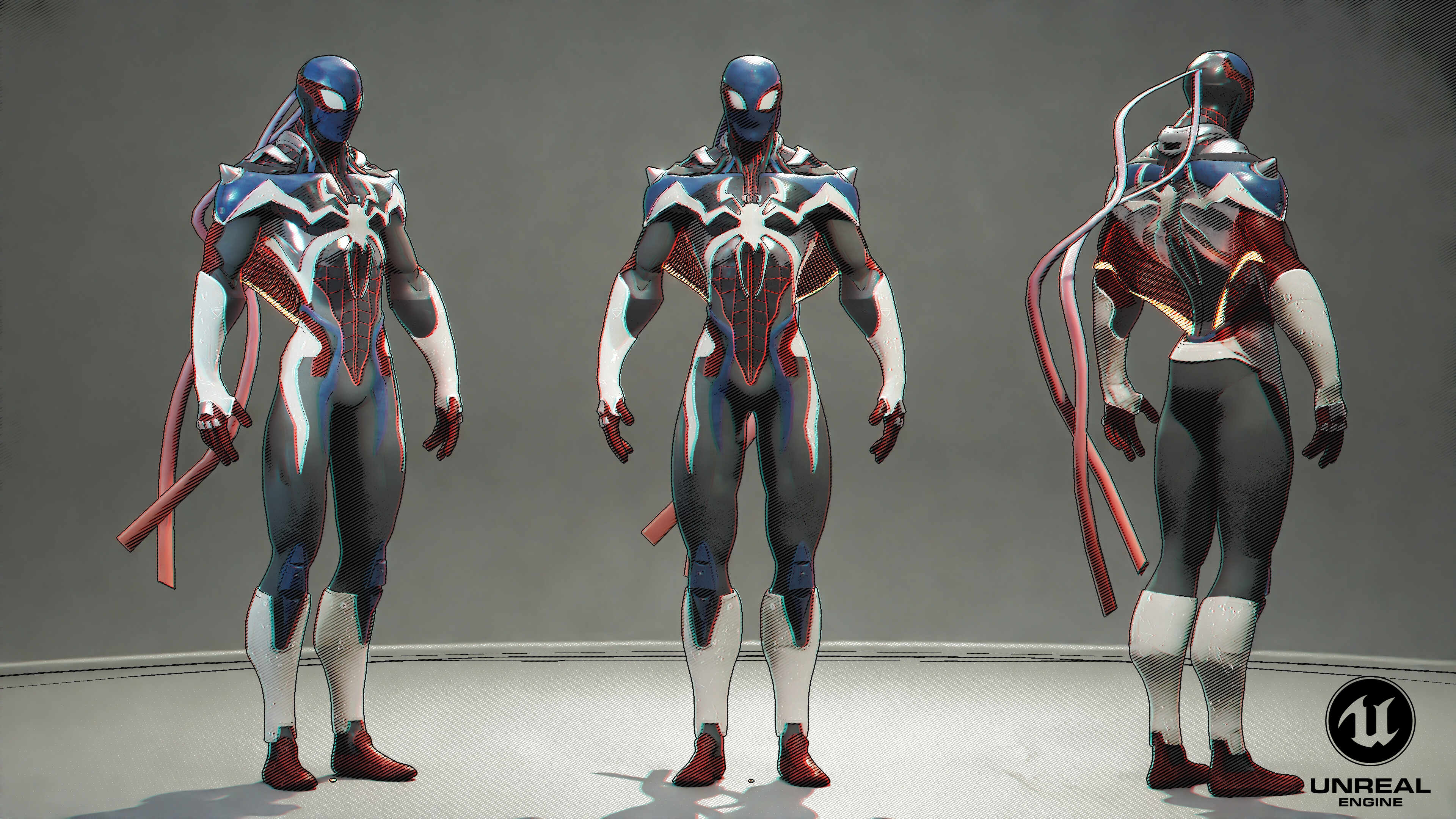 Spider-Ninja 3099 - ZBrushCentral