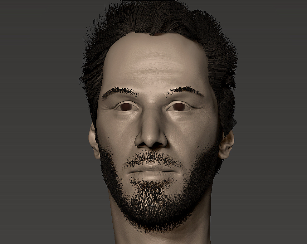 Keanu Reeves Fan Art - ZBrushCentral