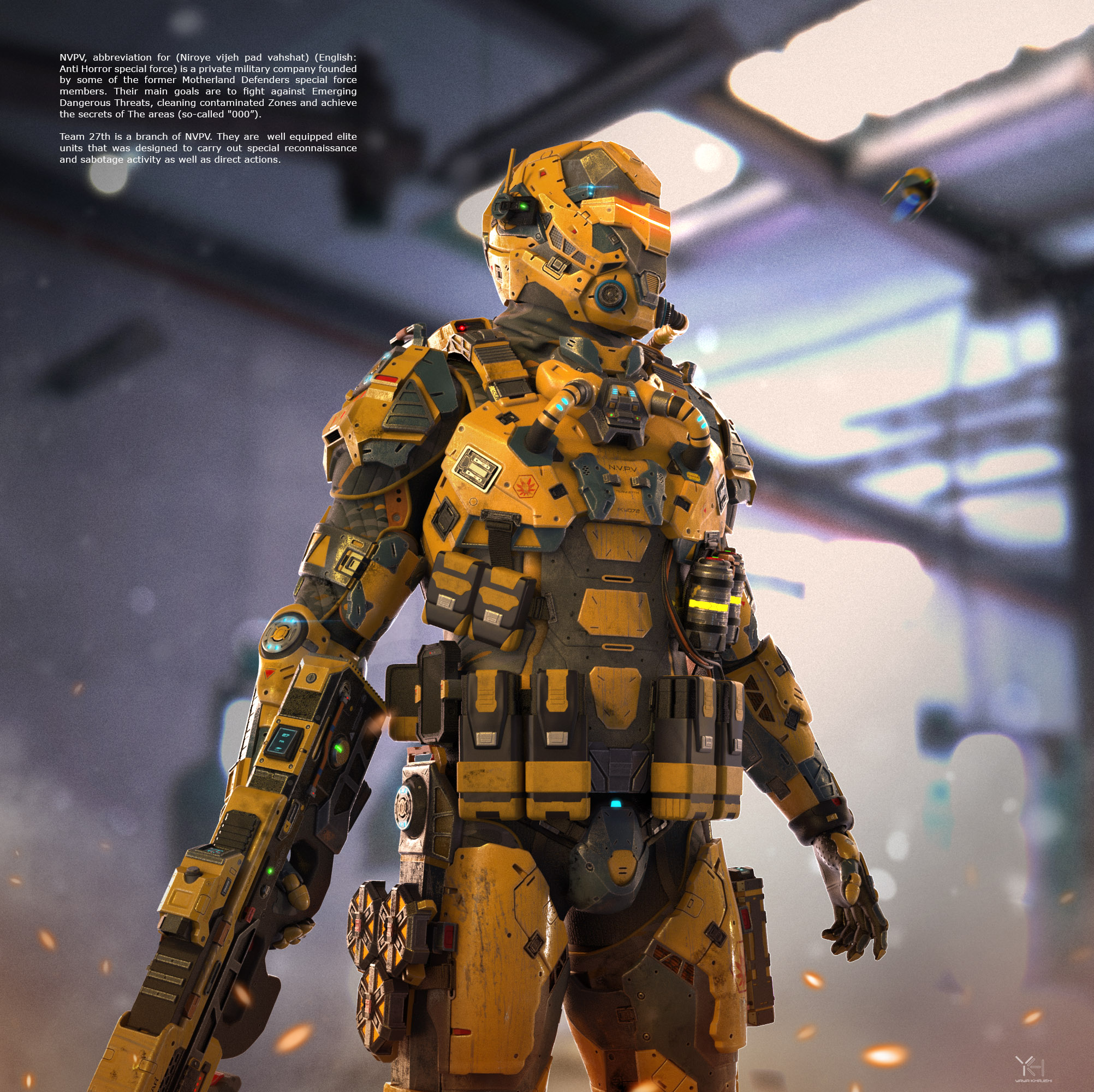 Anti Horror Special Force - ZBrushCentral