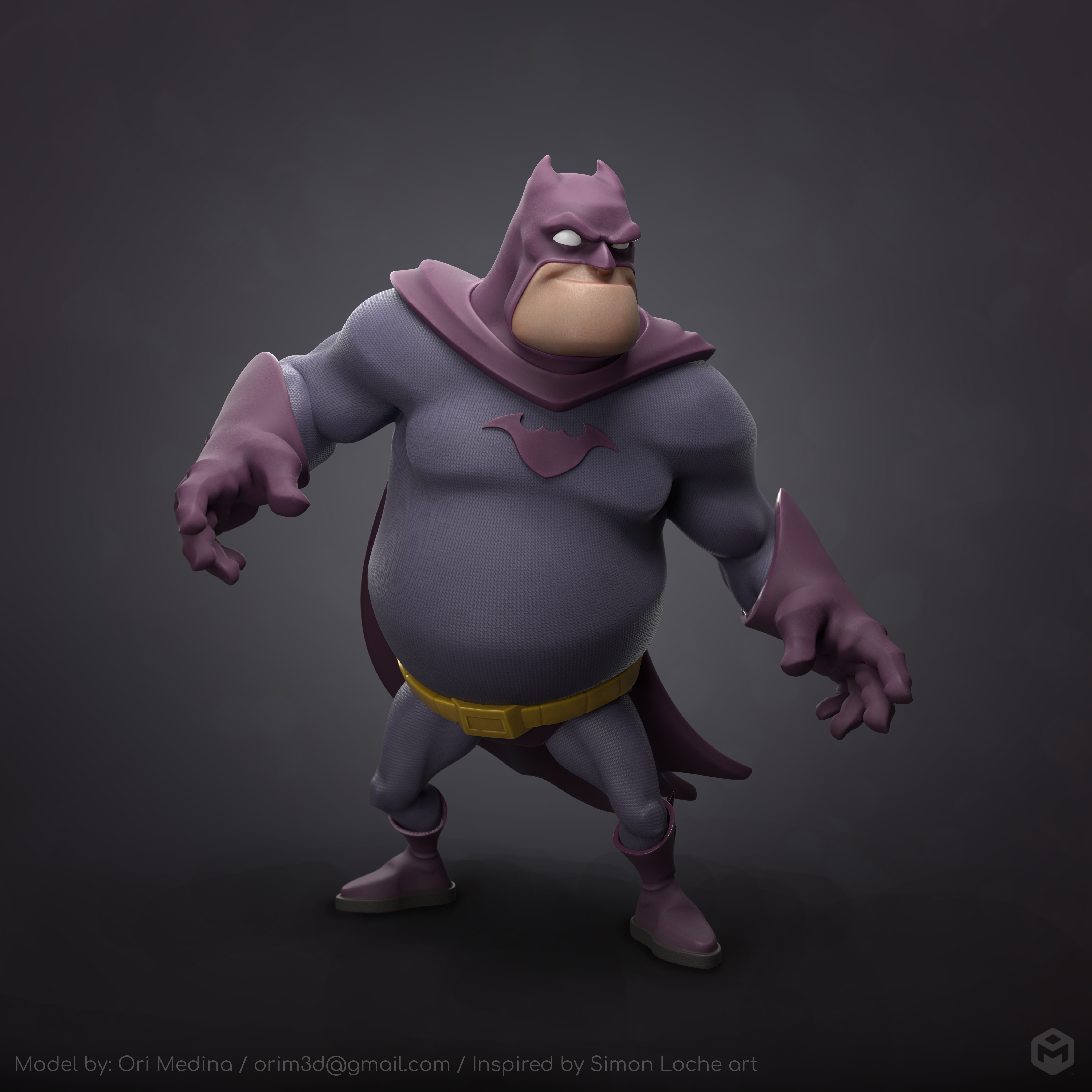 Batman - Fat n Deadly - ZBrushCentral