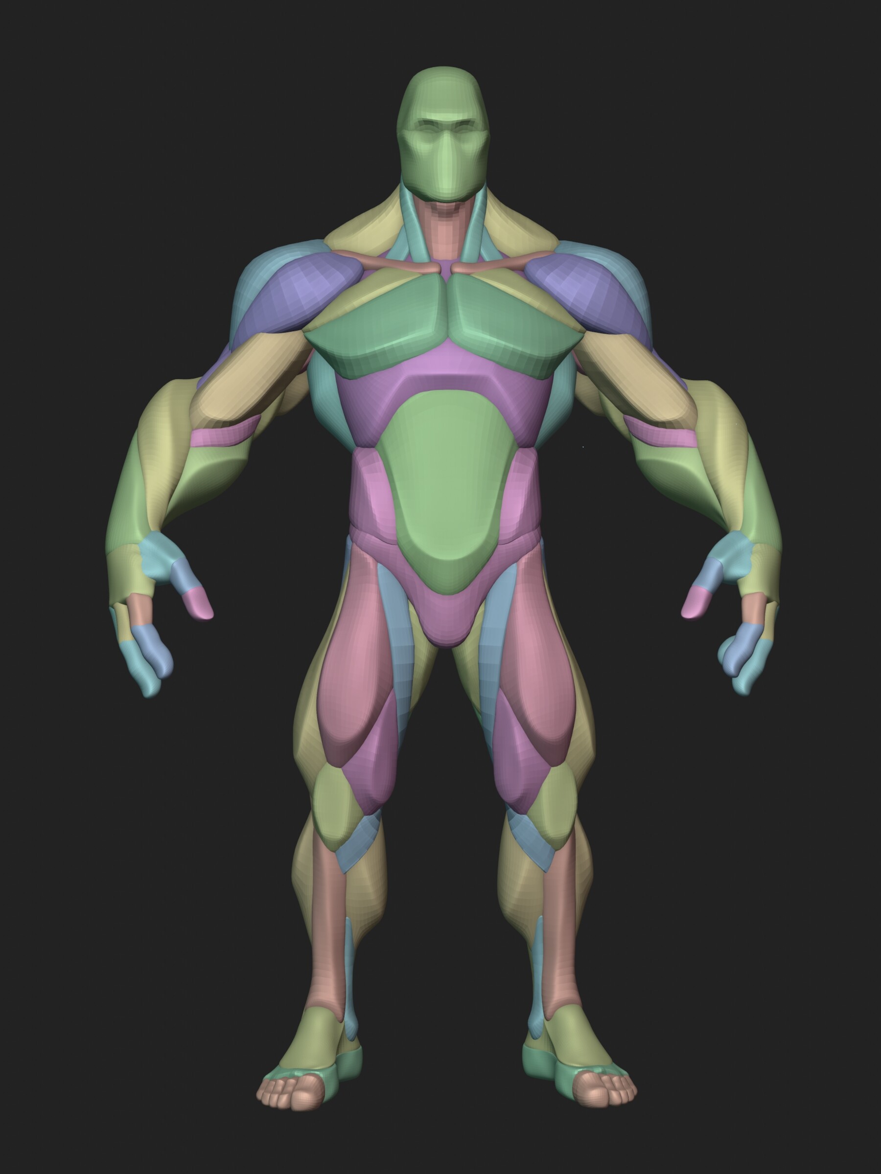 Stylized Anatomy Blockouts - ZBrushCentral