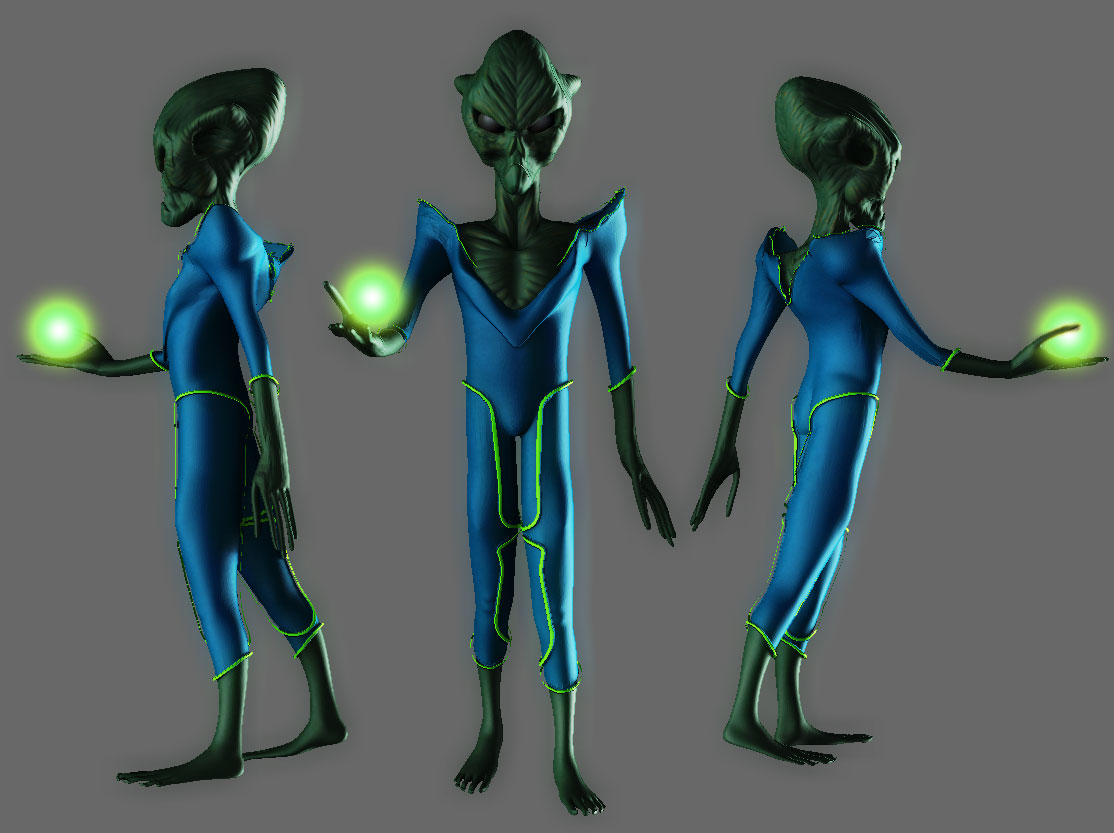 Nero Toon - Alien Colors - ZBrushCentral