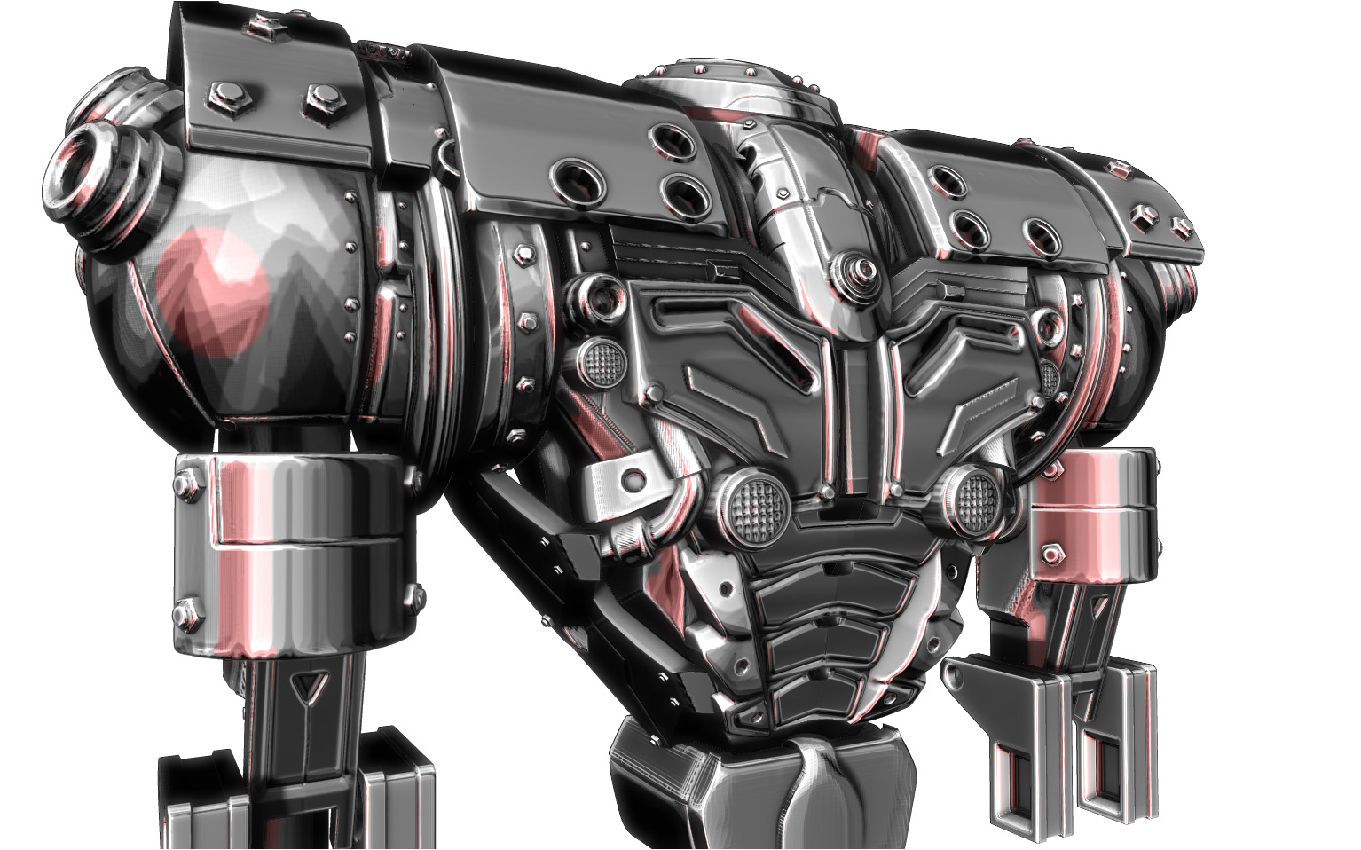 Robot - Hard Surface in Zbrush - ZBrushCentral Robot - Hard Surface in Zbrush - ZBrushCentral