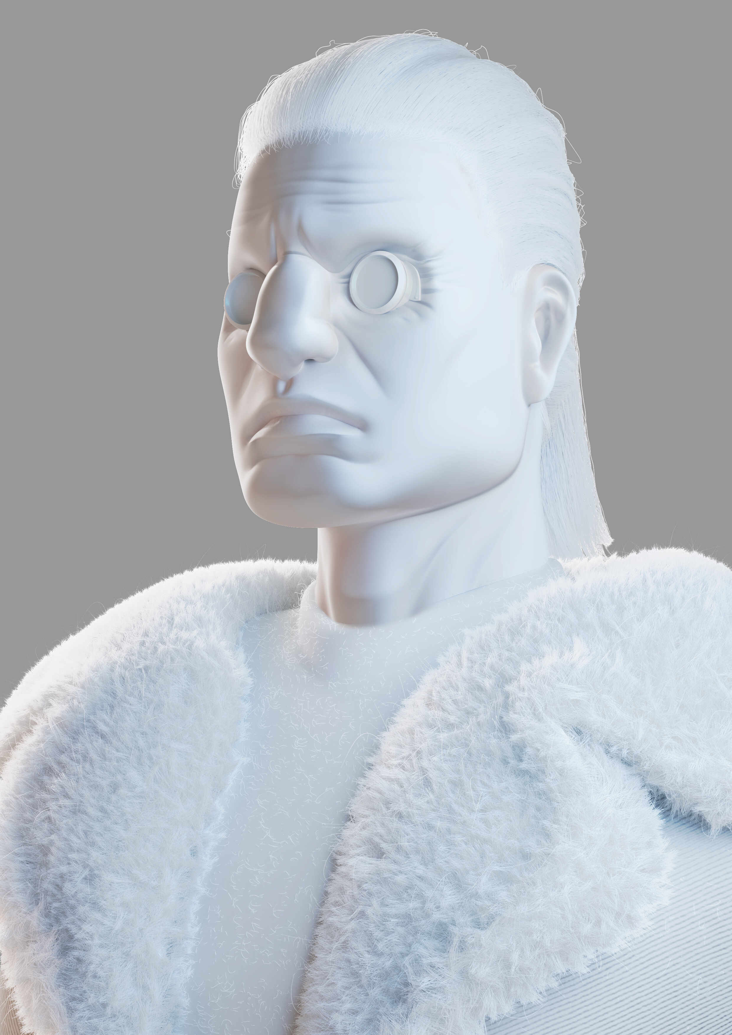 Batou - Ghost in the shell - ZBrushCentral