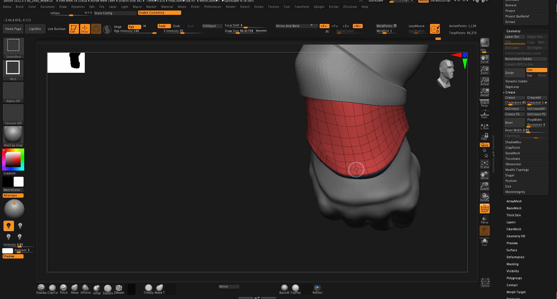 Why does my edge loop wrap around my sub tool multiple times? - ZBrushCentral