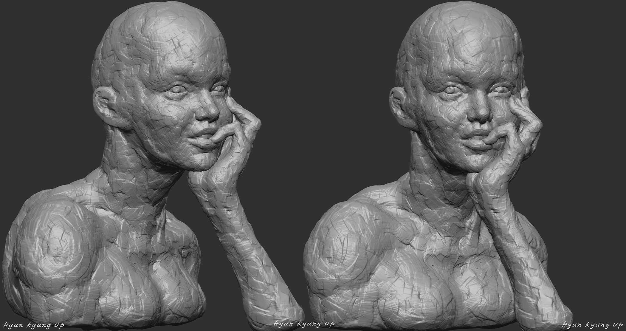 3D female portrait - ZBrushCentral