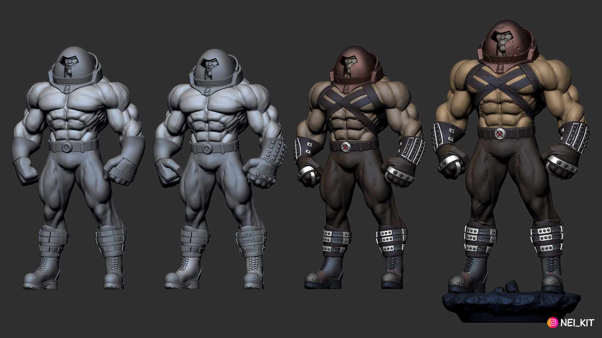 Juggernaut Sketch - ZBrushCentral