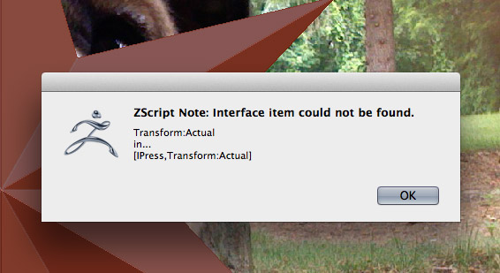 R2 Image Plane Bug - ZScript Note error - MAC [Answered] - ZBrushCentral
