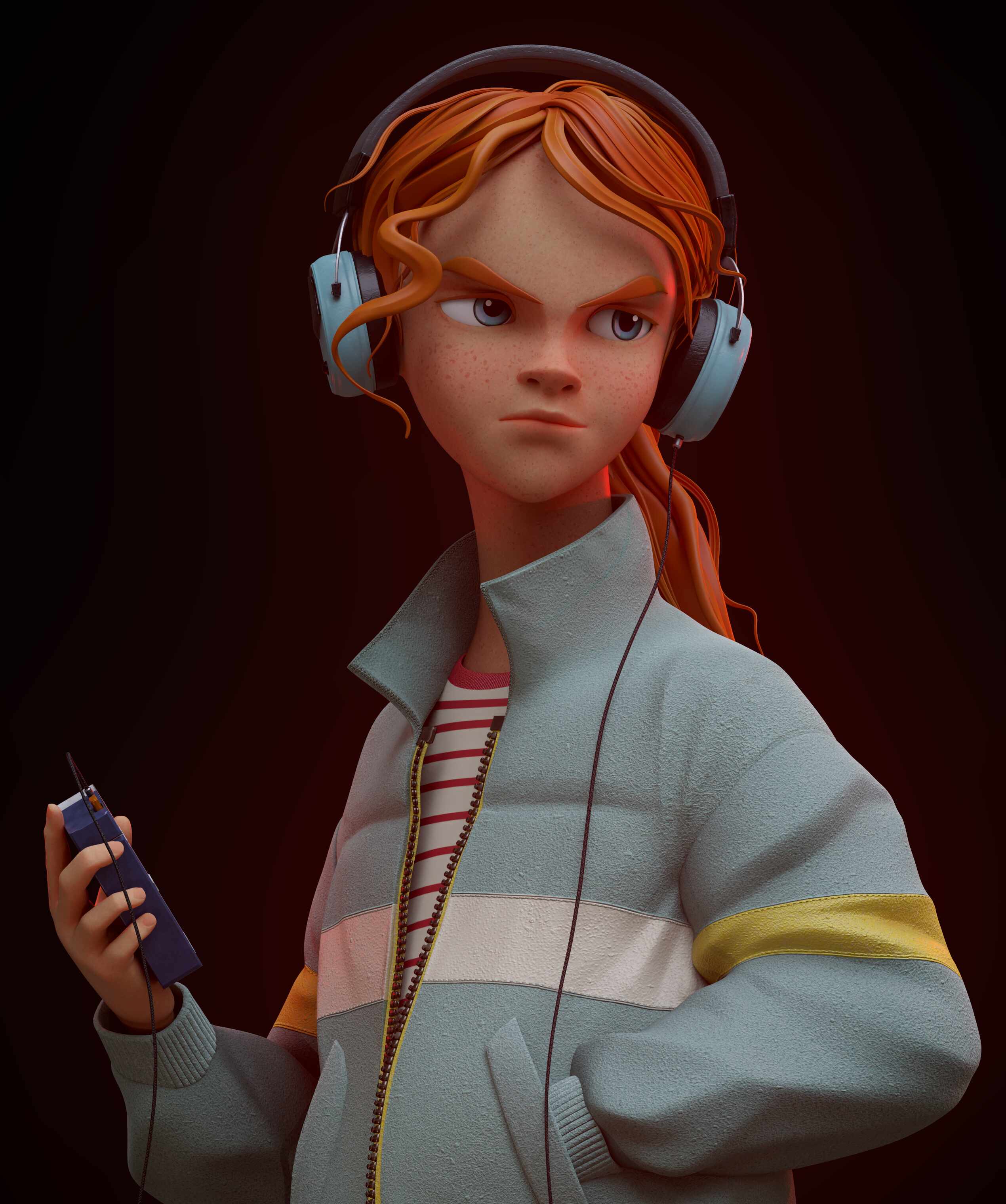 Fan Art : Max Stranger things 4 - ZBrushCentral