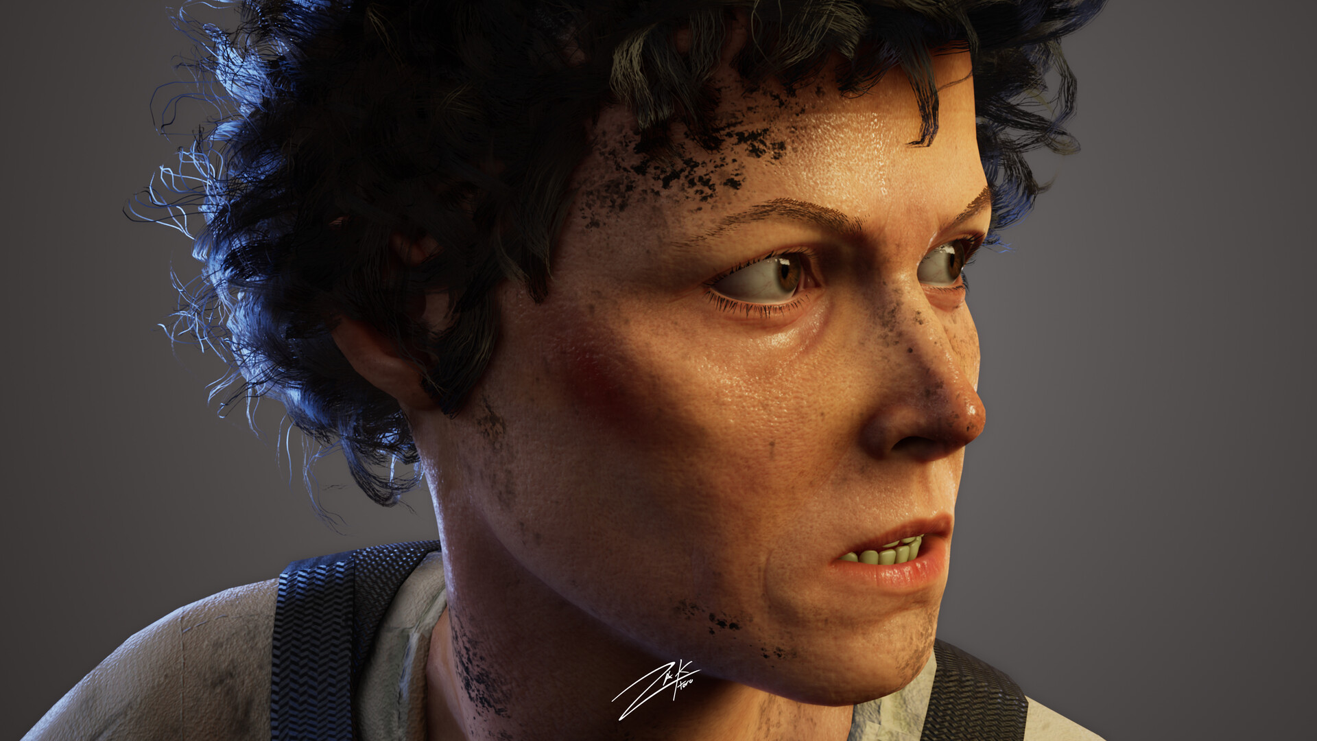 Ellen L. Ripley - Aliens - ZBrushCentral
