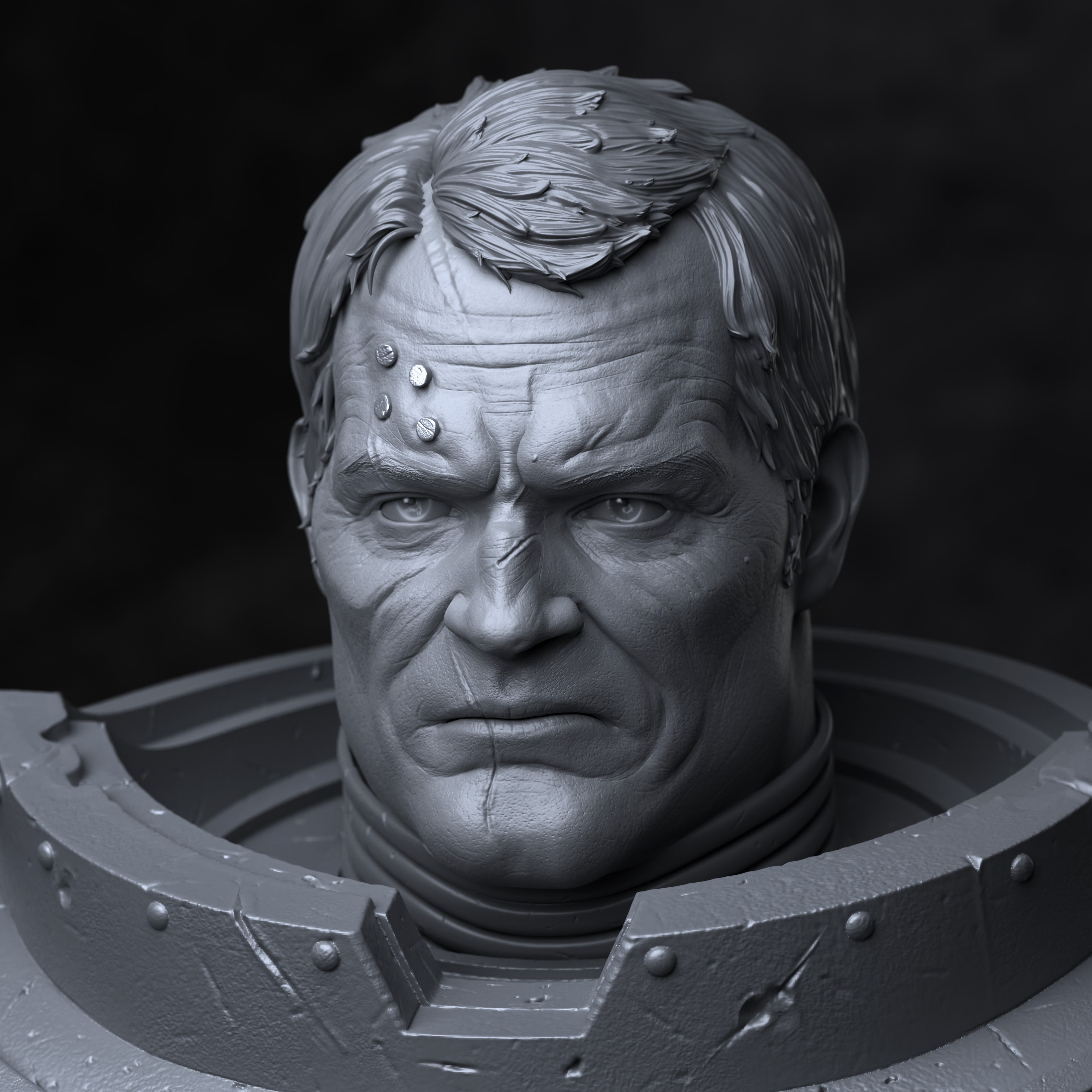 Titus - Space Marine 2 - ZBrushCentral