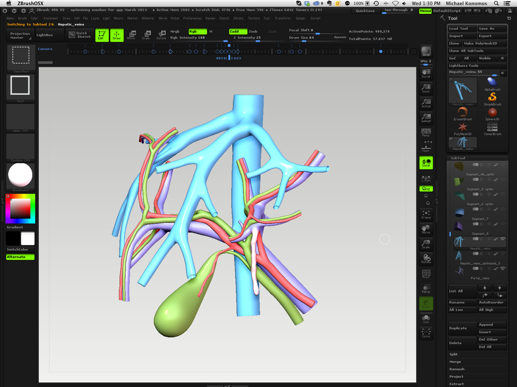 Medical App using ZBrush - ZBrushCentral
