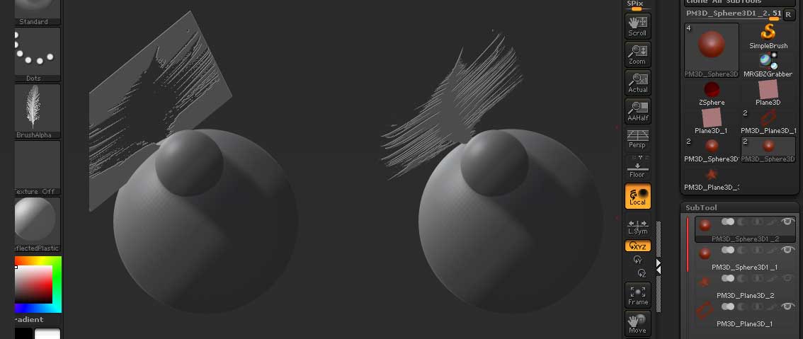 ZB4 - Alpha Shadow - ZBrushCentral