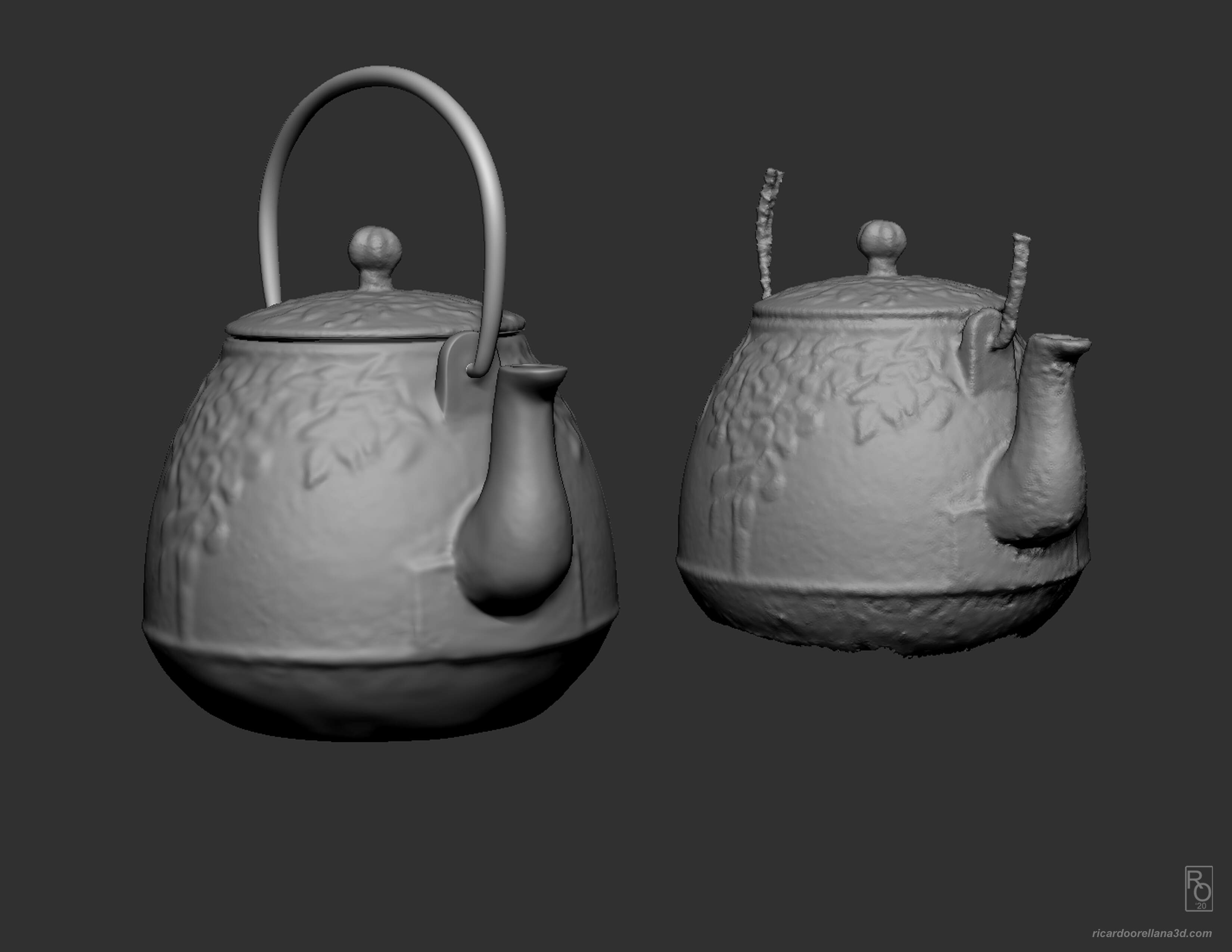 Photogrammetry - Teapot - ZBrushCentral