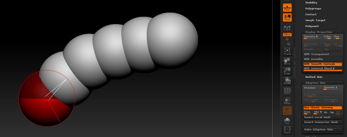 Making a chain with Zspheres! HELP! :X - ZBrushCentral