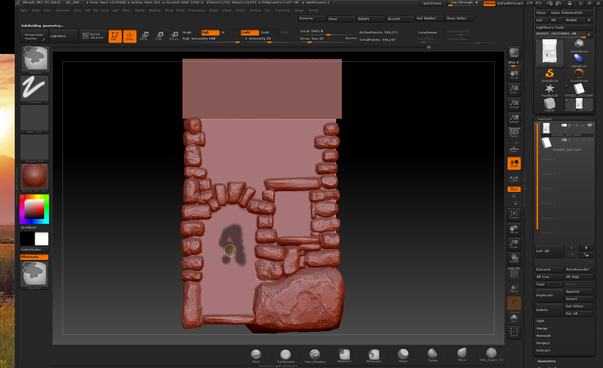 Why does my model want to subdivide constantly? - ZBrushCentral Why does my model want to subdivide constantly? - ZBrushCentral