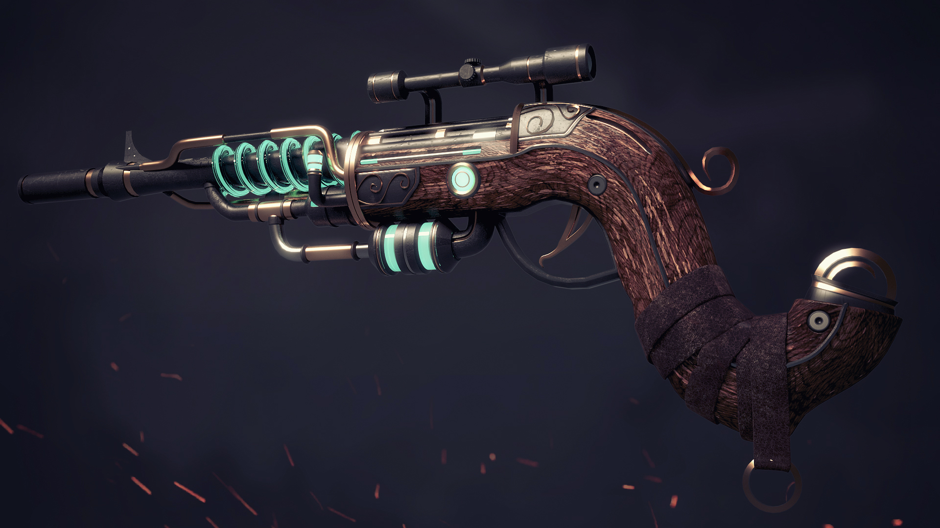 Steampunk Gun - ZBrushCentral