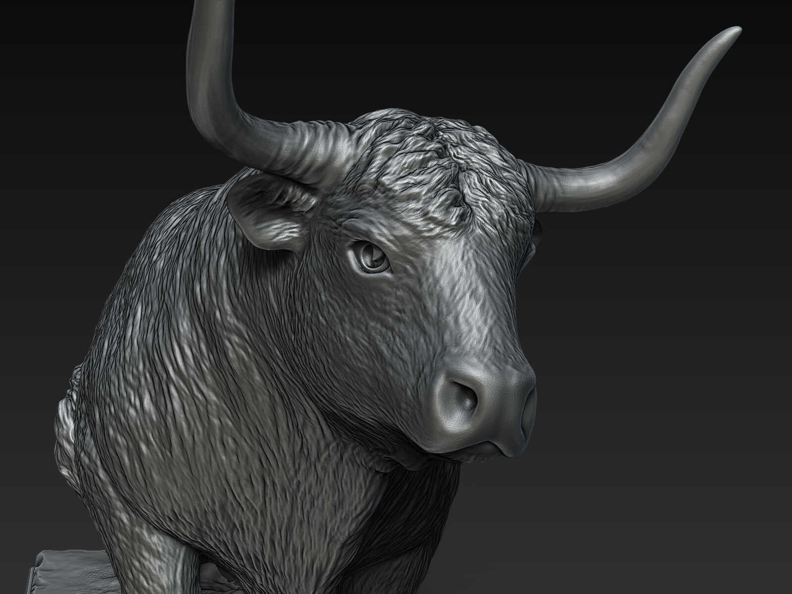 Bull Sculpture 2021 - ZBrushCentral